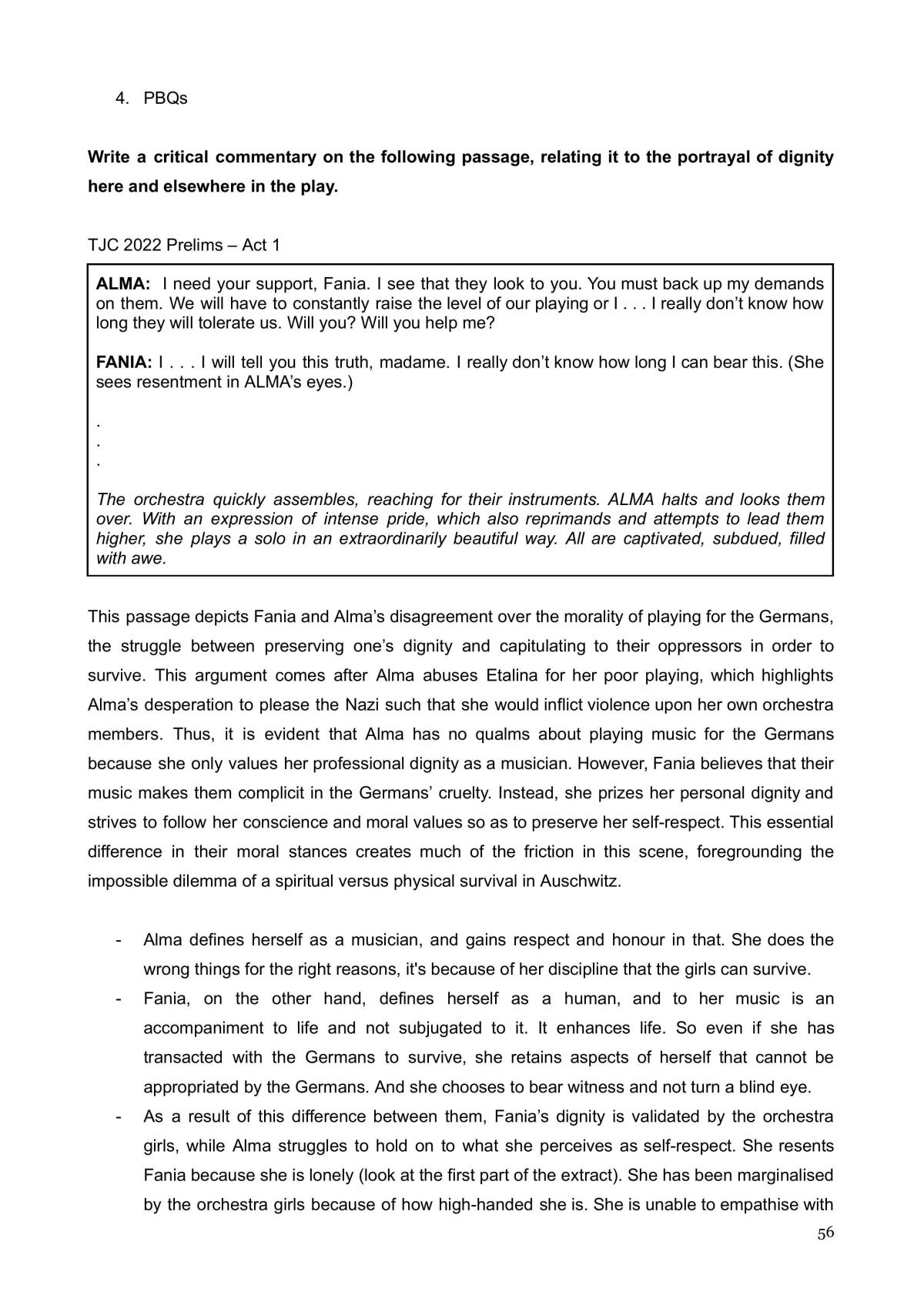 H2 Literature in English Essay Plans | Literature in English H2 - GCE A ...