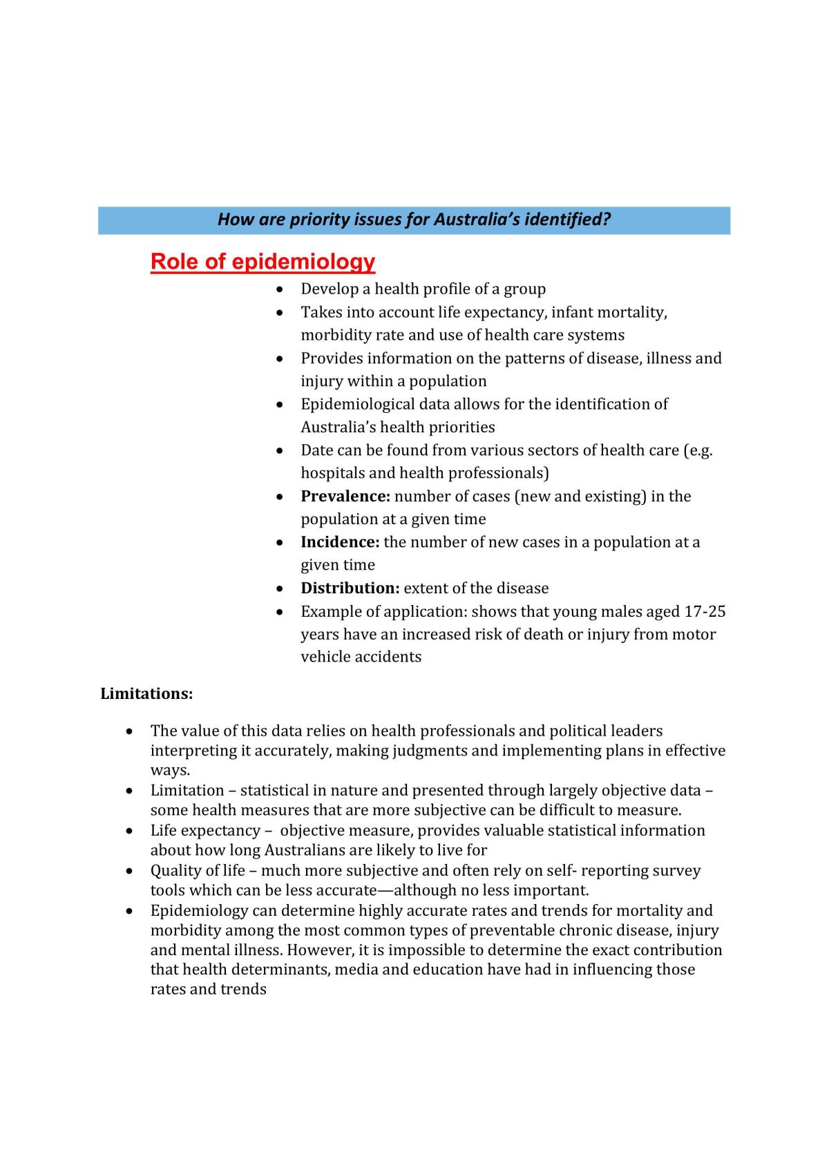 PDHPE Notes | Personal Development, Health and Physical Education ...