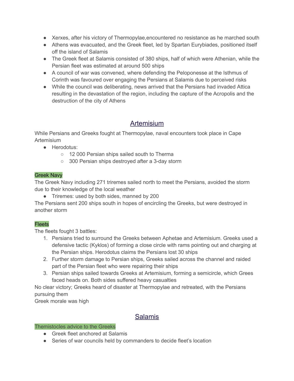Historical Period - The Greek World | Ancient History - Year 12 HSC ...