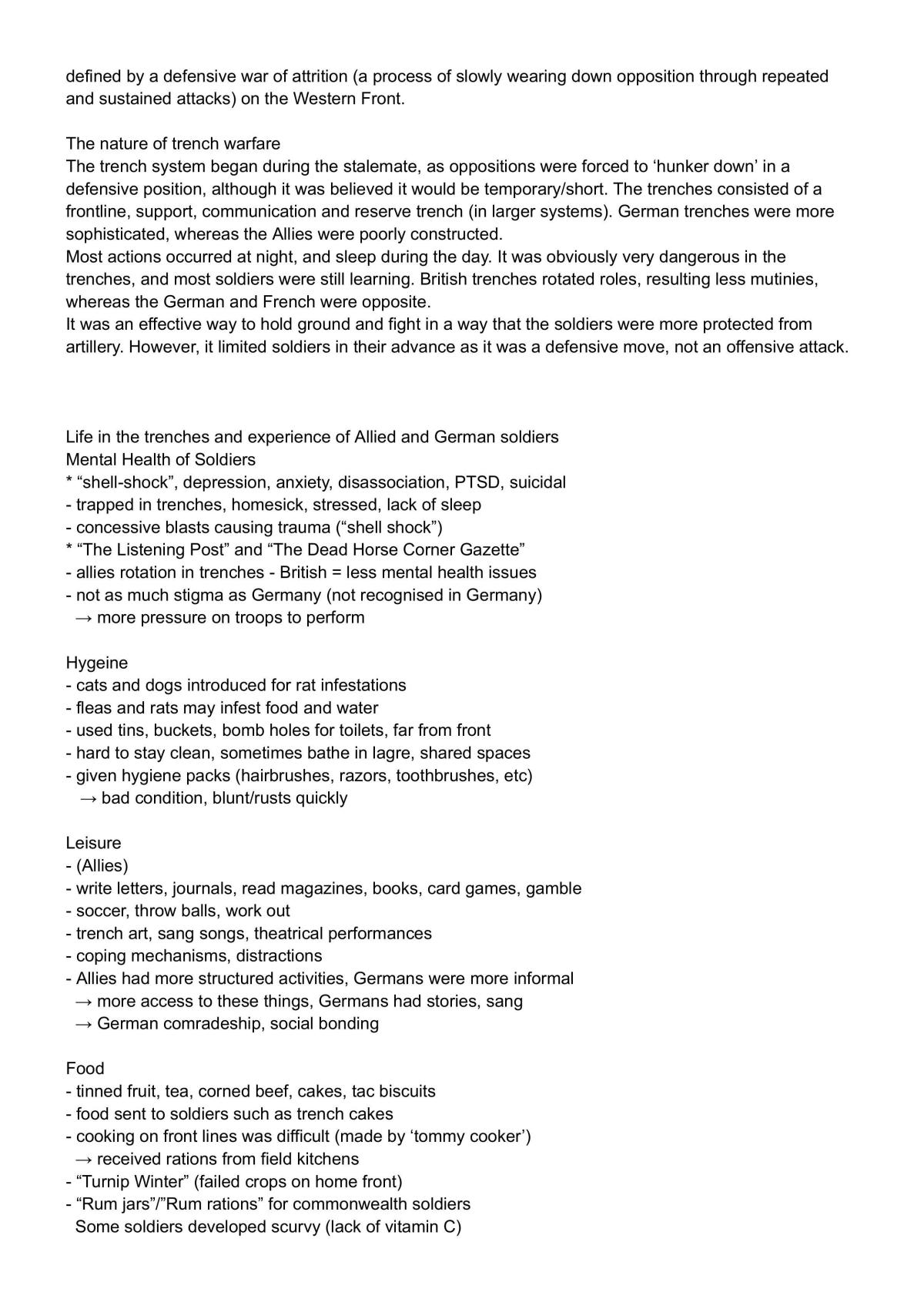 Modern History Full Course Notes | Modern History - Year 11 HSC | Thinkswap
