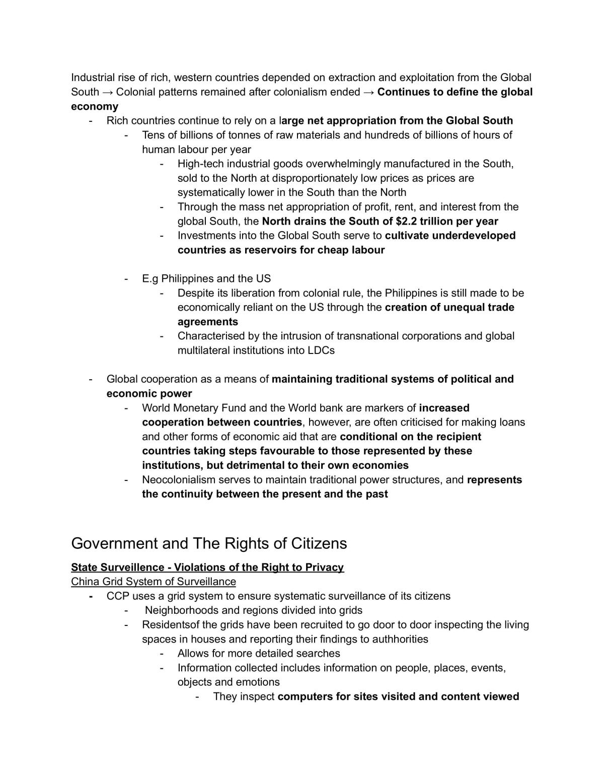 GP Study Notes | General Paper H1 - GCE A Level | Thinkswap
