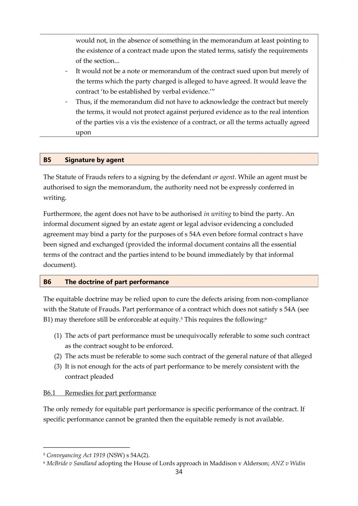 Land Dealings (Conveyancing): Comprehensive Course Notes | LAWS3135 ...