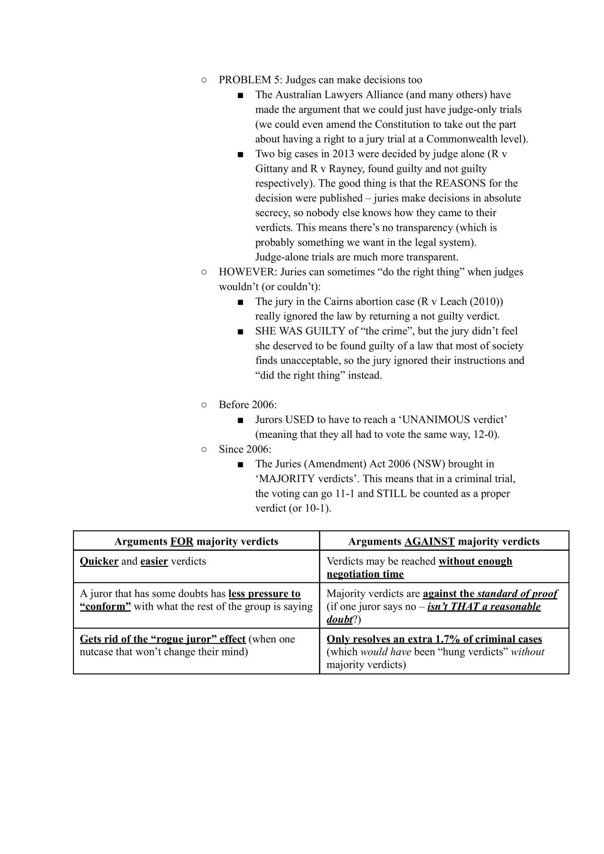 Legal Studies: Complete Notes (Crime) | Legal Studies - Year 12 HSC ...