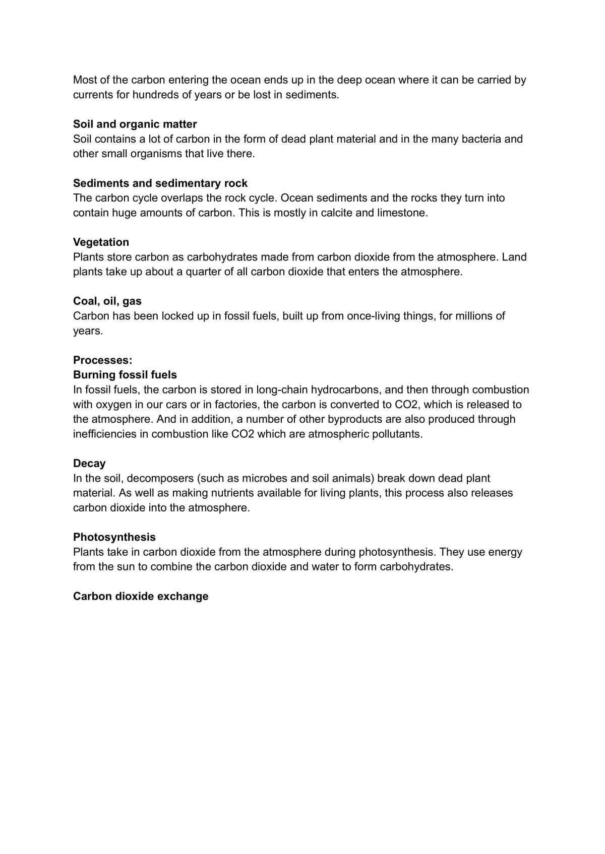 Full Geo Notes | Geography - Year 12 HSC | Thinkswap