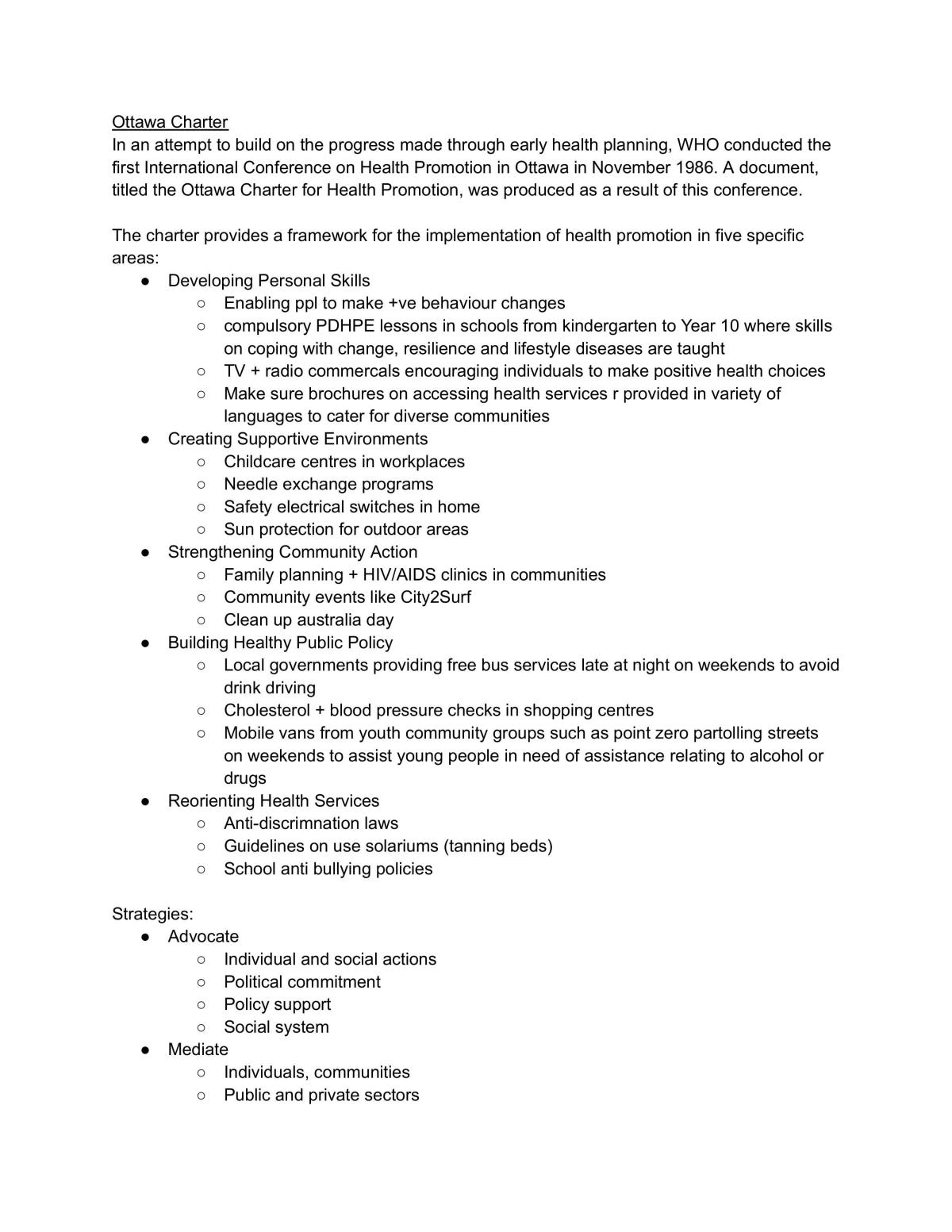 Preliminary PDHPE Notes (Core 1 + 2) | Personal Development, Health and ...