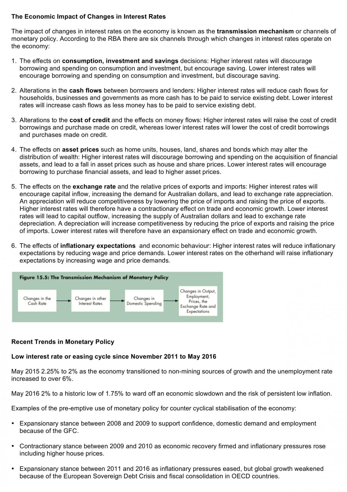 Topic 4 - Economic Policies and Management Complete Notes | Economics ...