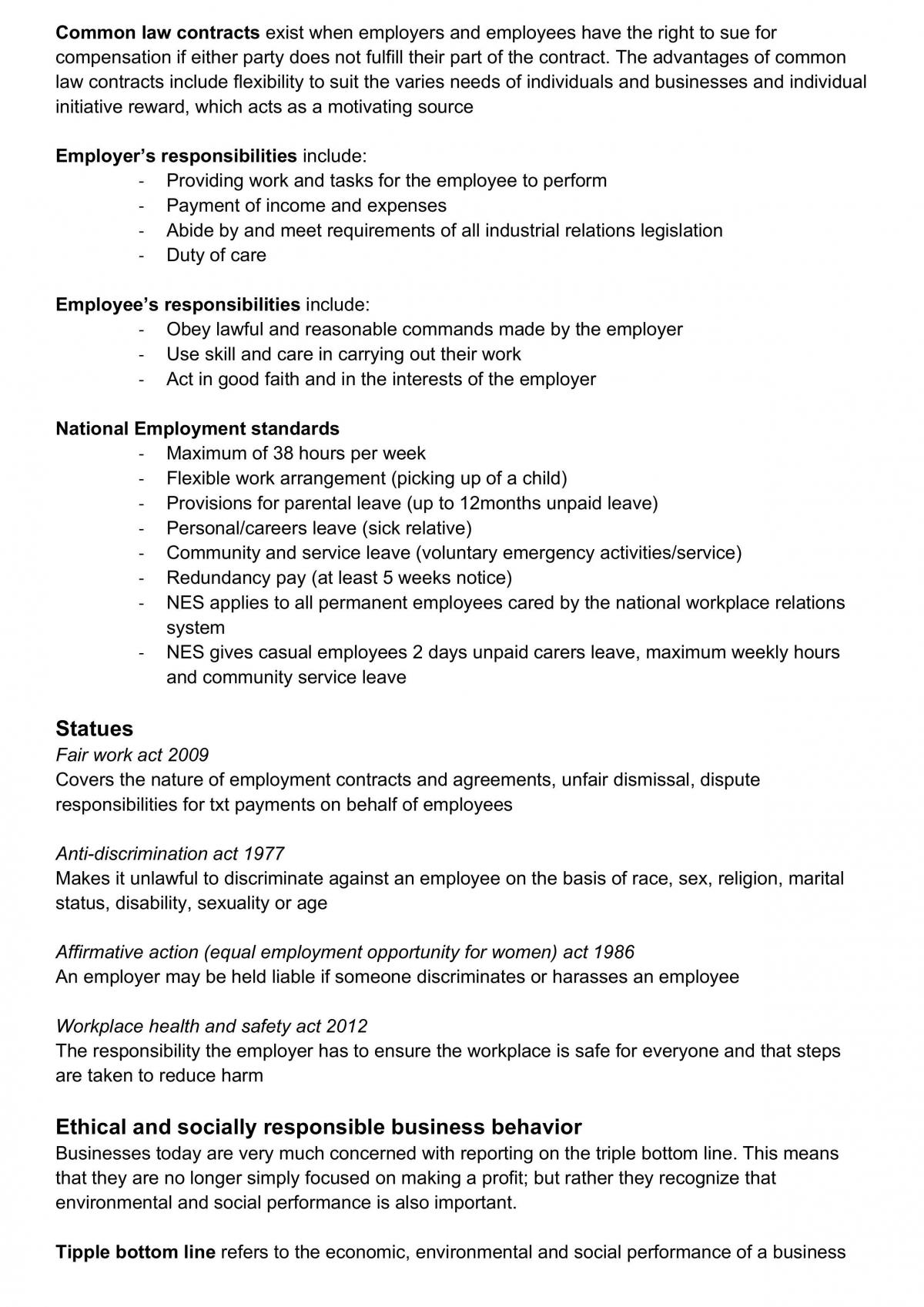 Full Business Studies HSC Syllabus Notes | Business Studies - Year 11 ...