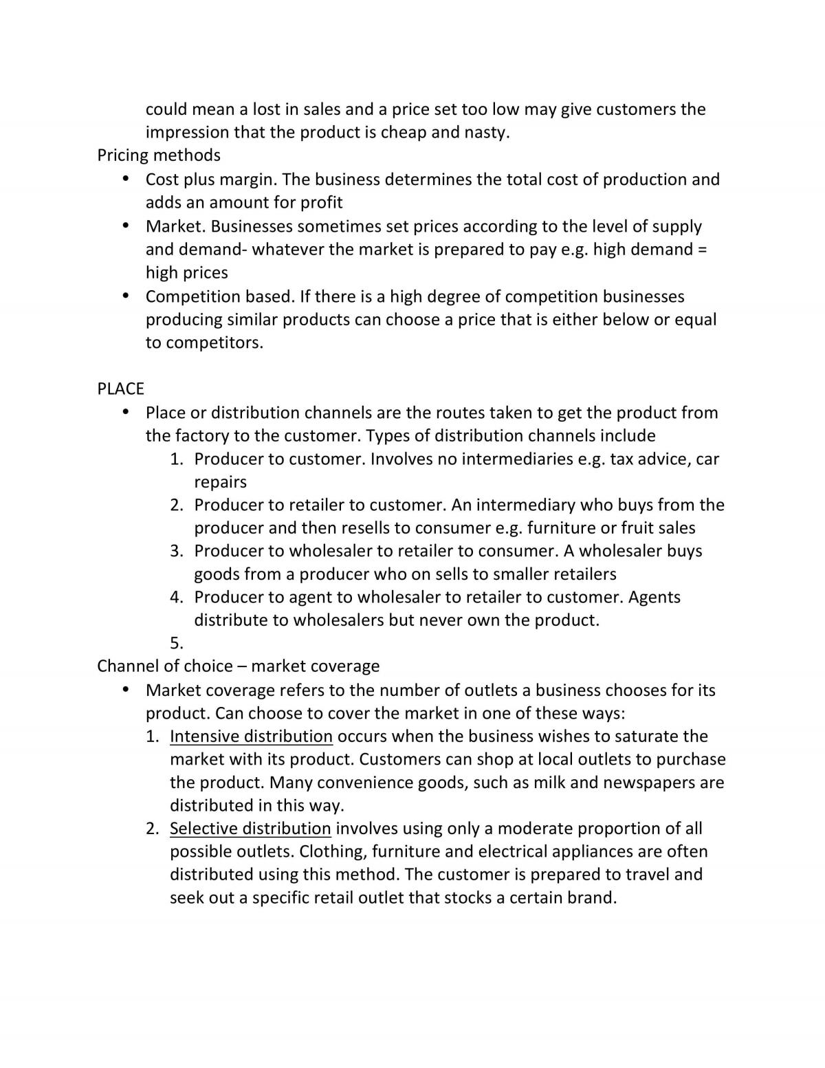 Unit 2 Business Management Notes | Business Management - Year 11 VCE ...