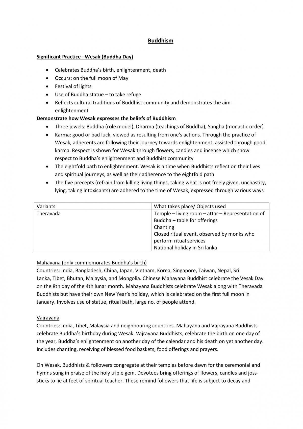 Studies of Religion HSC | Studies of Religion I - Year 12 HSC | Thinkswap