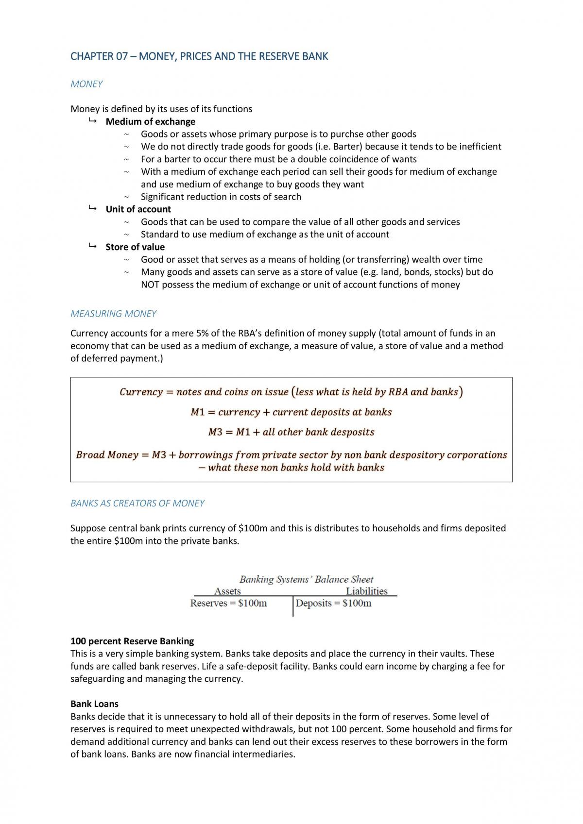 Very Detailed and study-friendly course summary | ECON1102 ...
