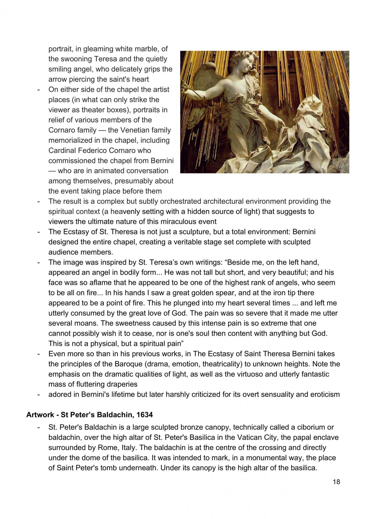 Art History Notes on Mannerism, Baroque, Neoclassicism, Caravaggio and ...