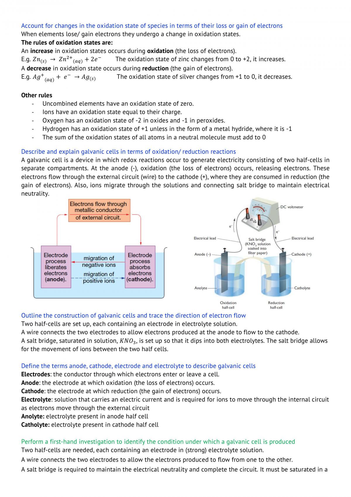 HSC Chemistry: Production of Materials Notes | Chemistry - Year 12 HSC ...