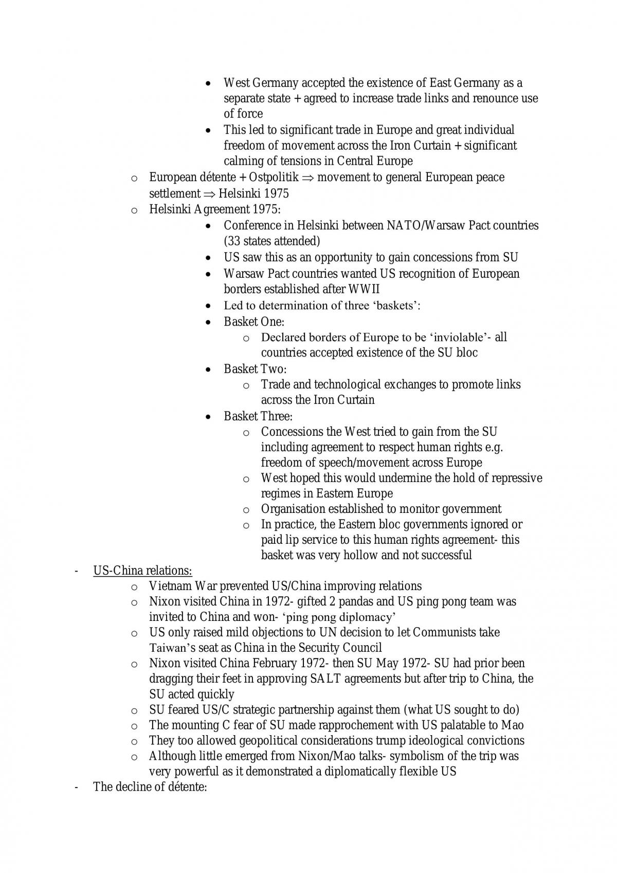 Peace and Conflict HSC Modern History: Cold War 1945-1991 | Modern ...