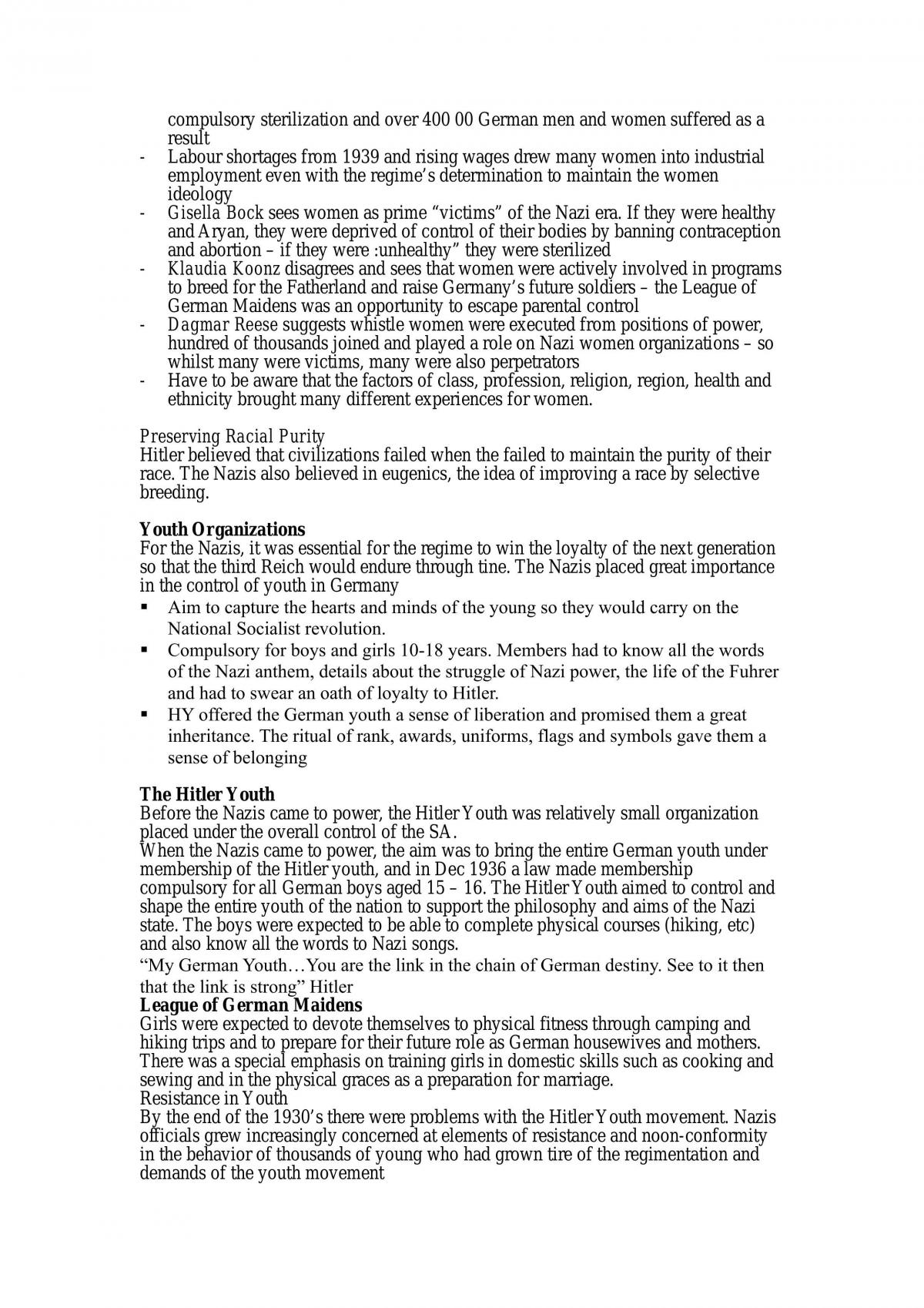 Comprehensive assignment Germany - Modern History | Modern History ...