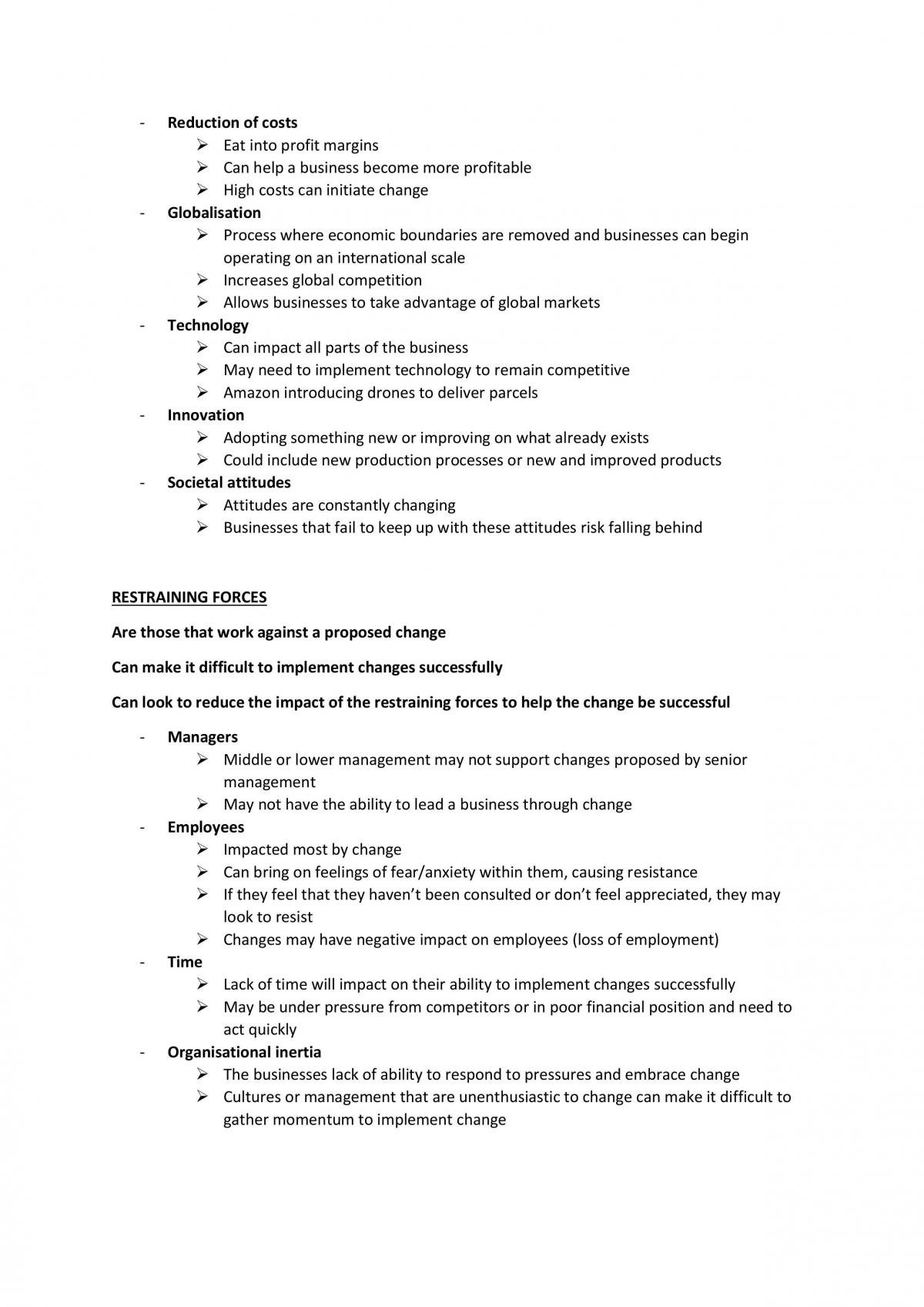 Business Management 12 Notes | Business Management - Year 12 VCE ...
