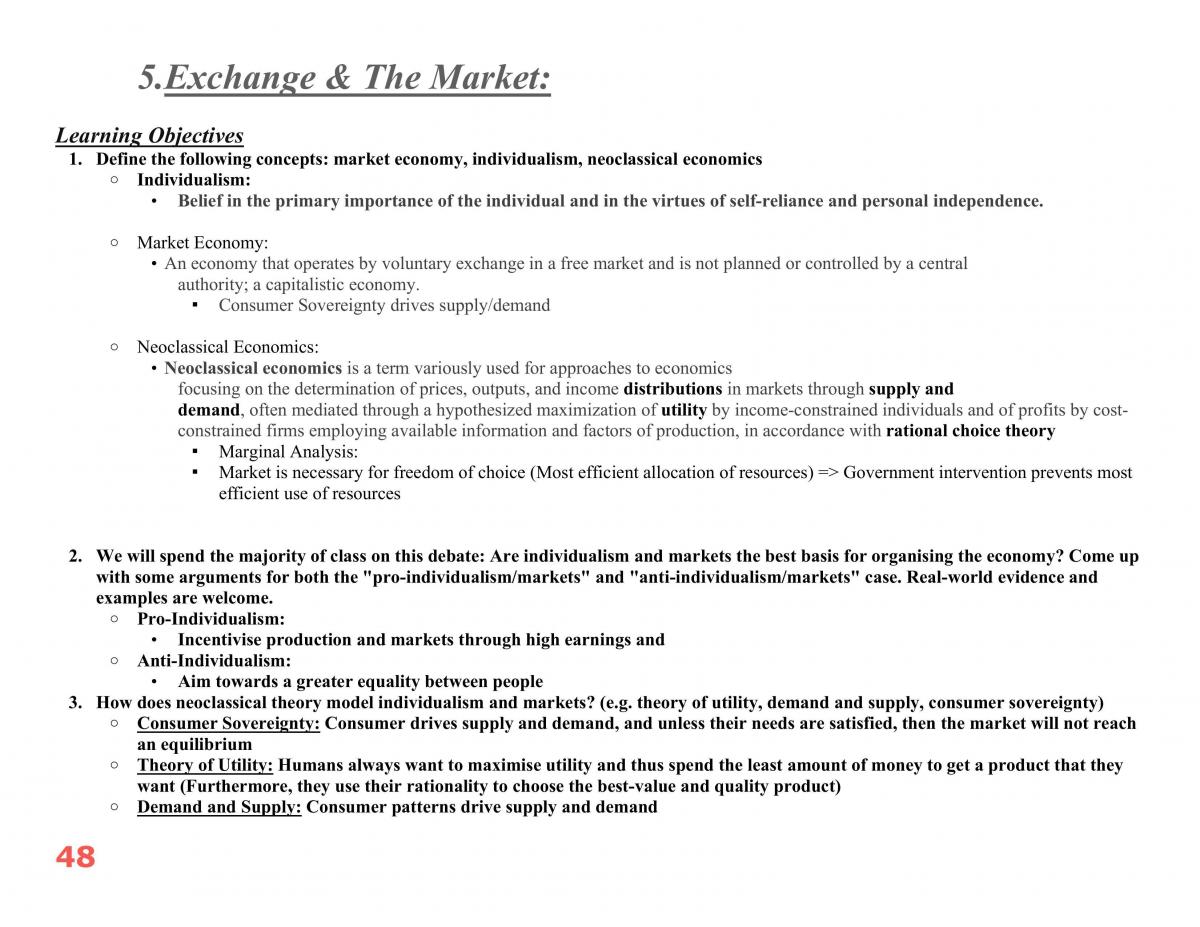 Voluntary Exchange Examples In Real Life