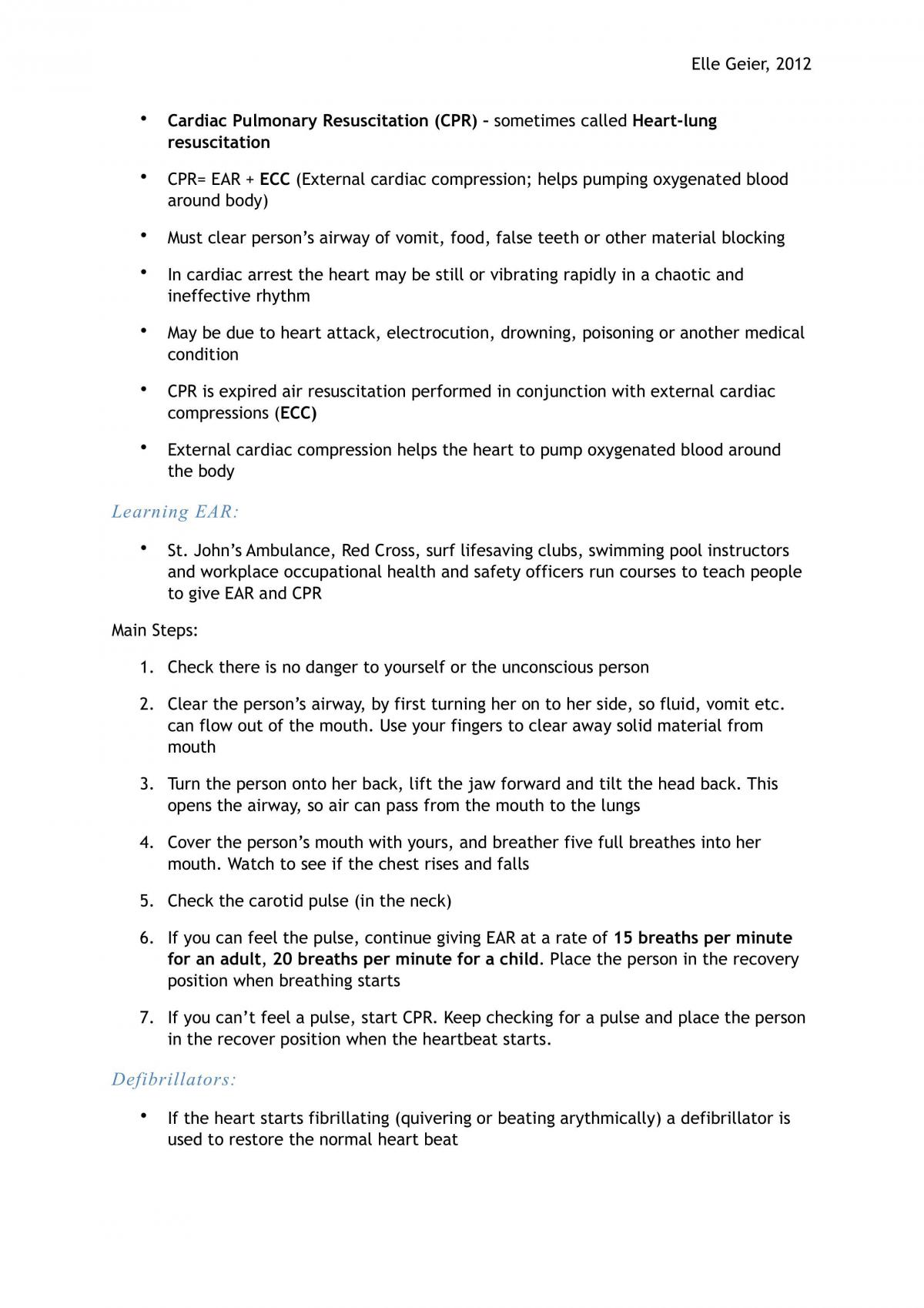 Medical Technology Full Notes | Senior Science - Year 12 HSC | Thinkswap