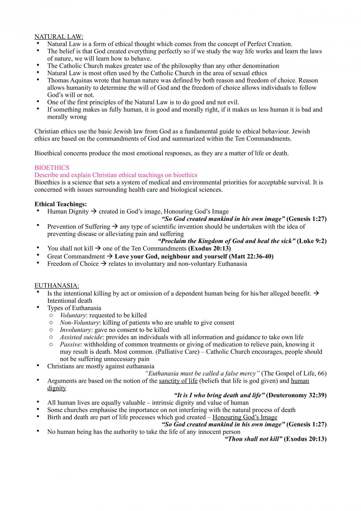 Studies Of Religion HSC Complete Notes | Studies of Religion I - Year ...