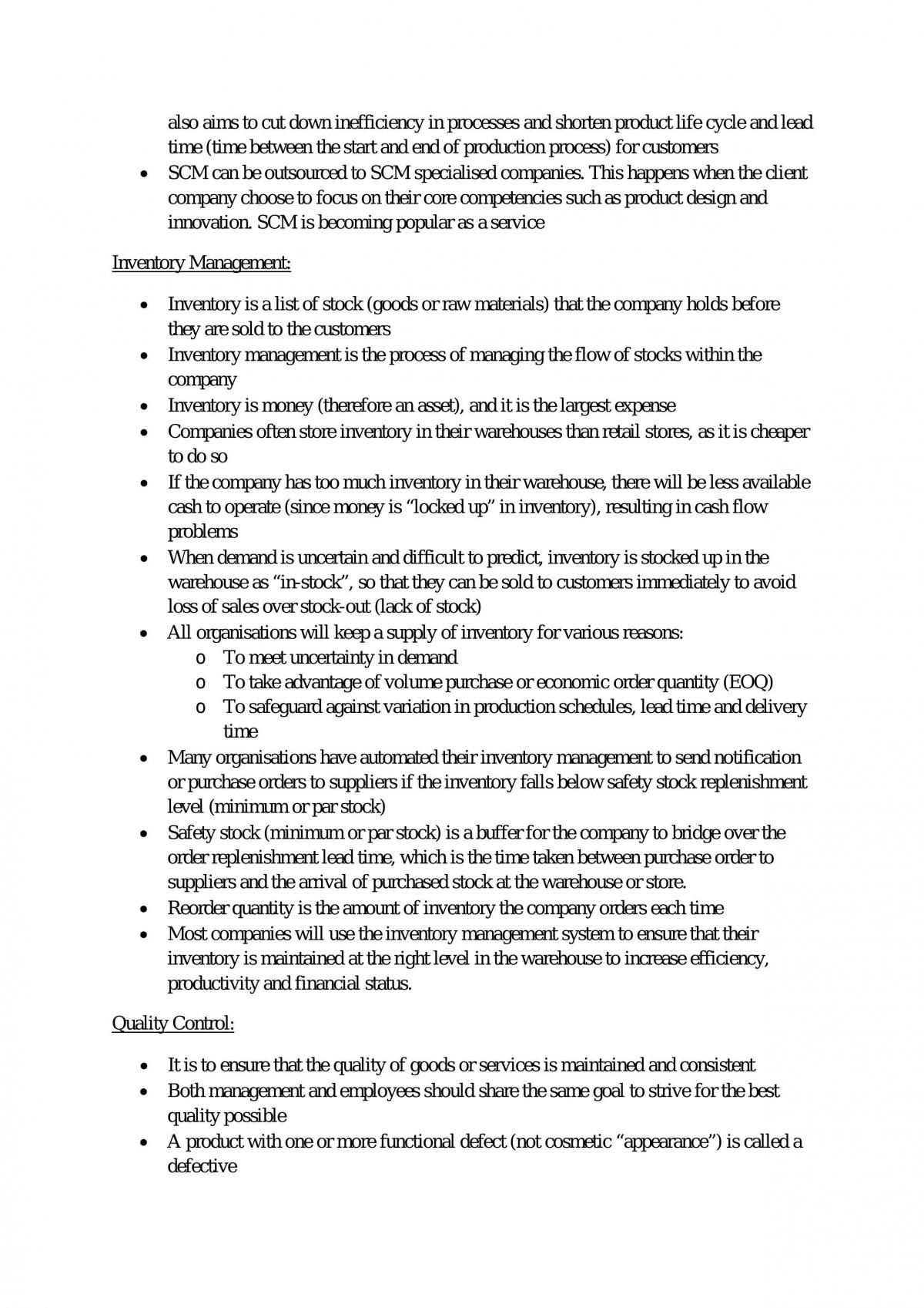 BUS100 Business Skills and Management Notes | BUS100 - Business Skills ...