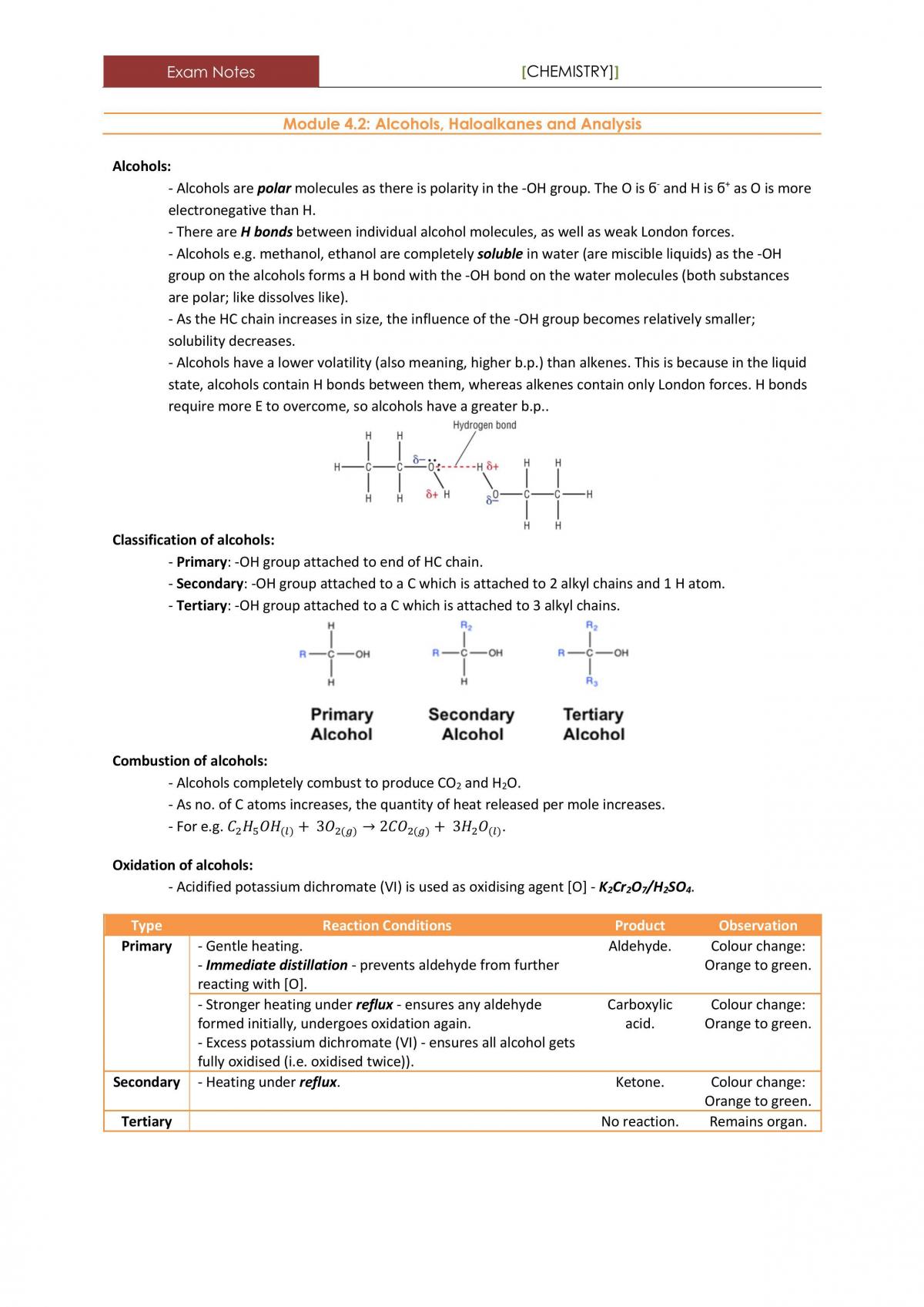 Chemistry A-Level - Complete Study Notes for AS and A2 | Chemistry A ...