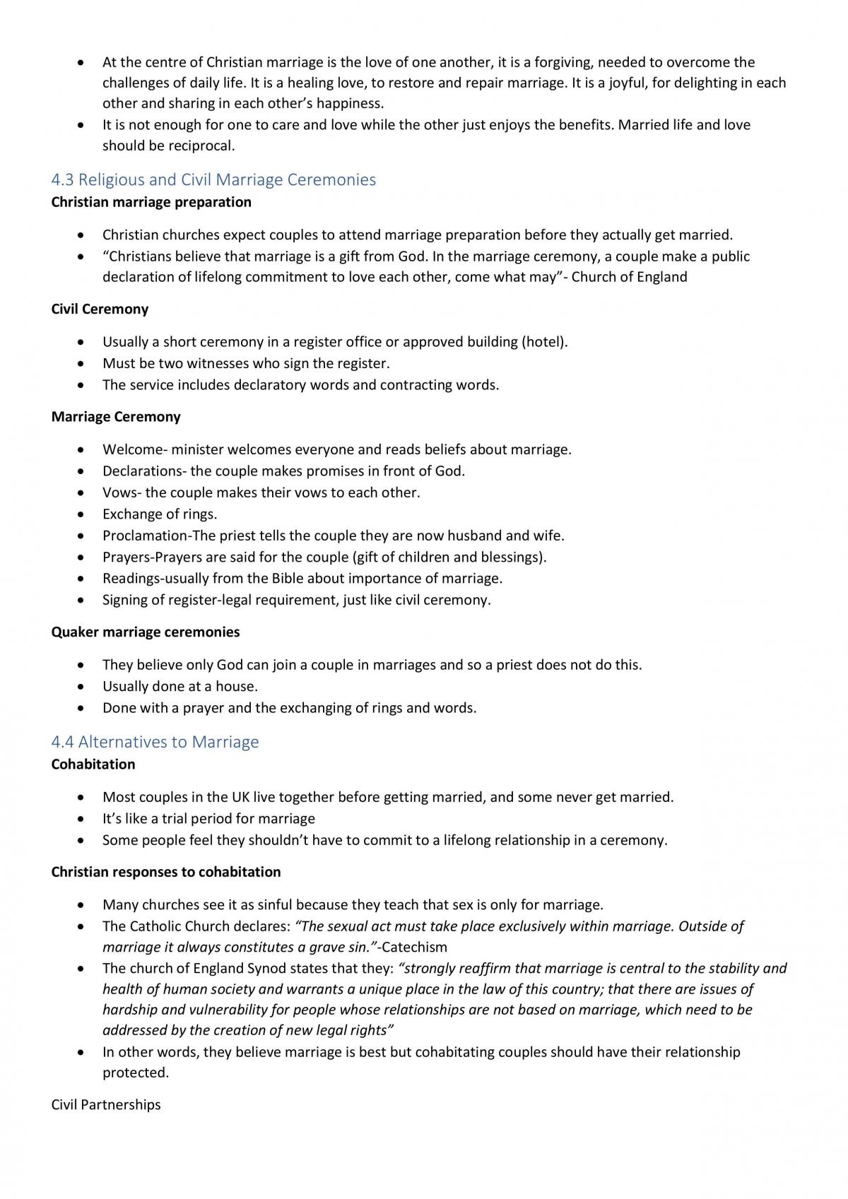 AQA Religious Studies Christianity Notes | Religious Studies A - GCSE ...
