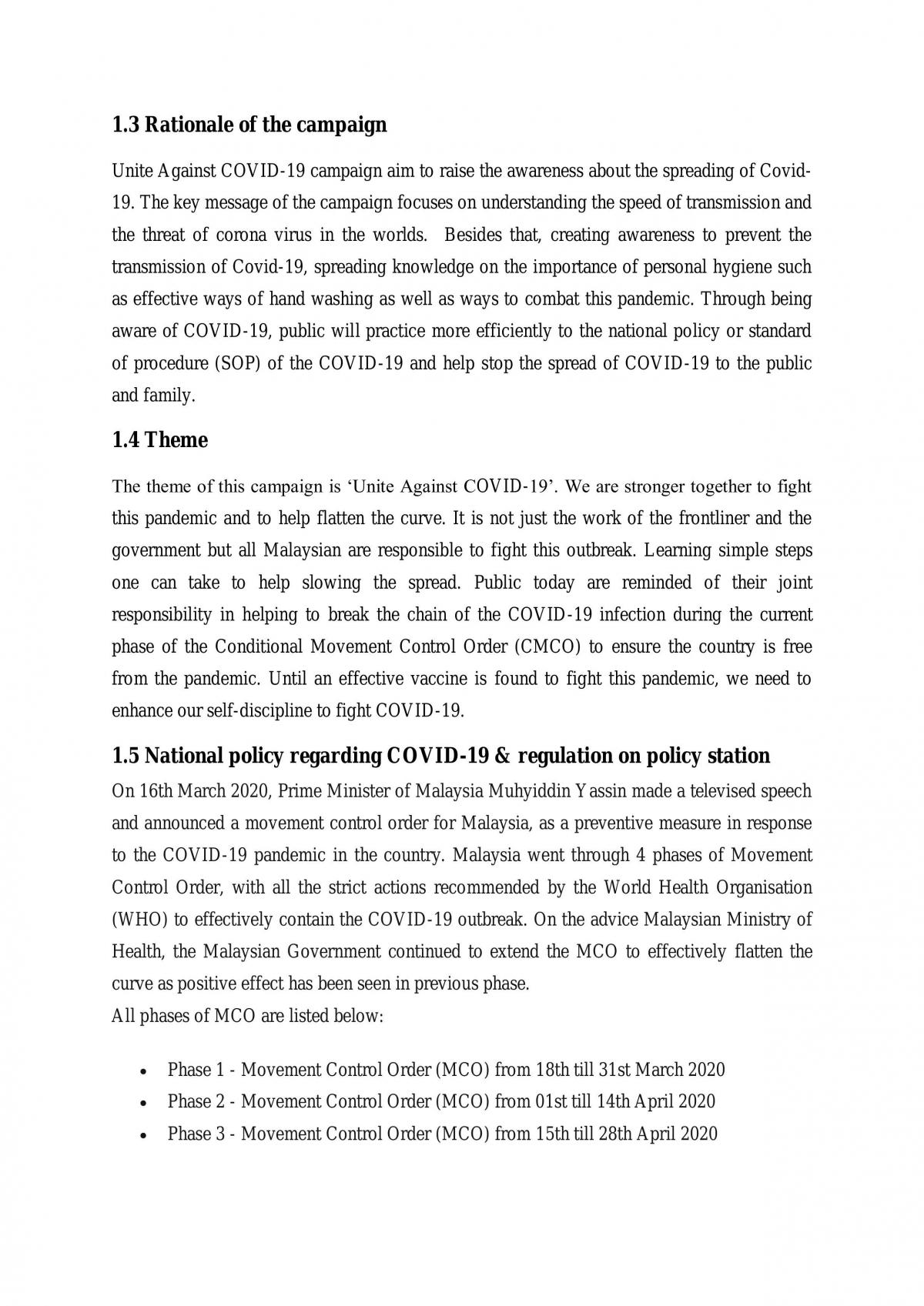 Public Health Campaign Proposal | PCPC 6440303 - Public Health Pharmacy ...