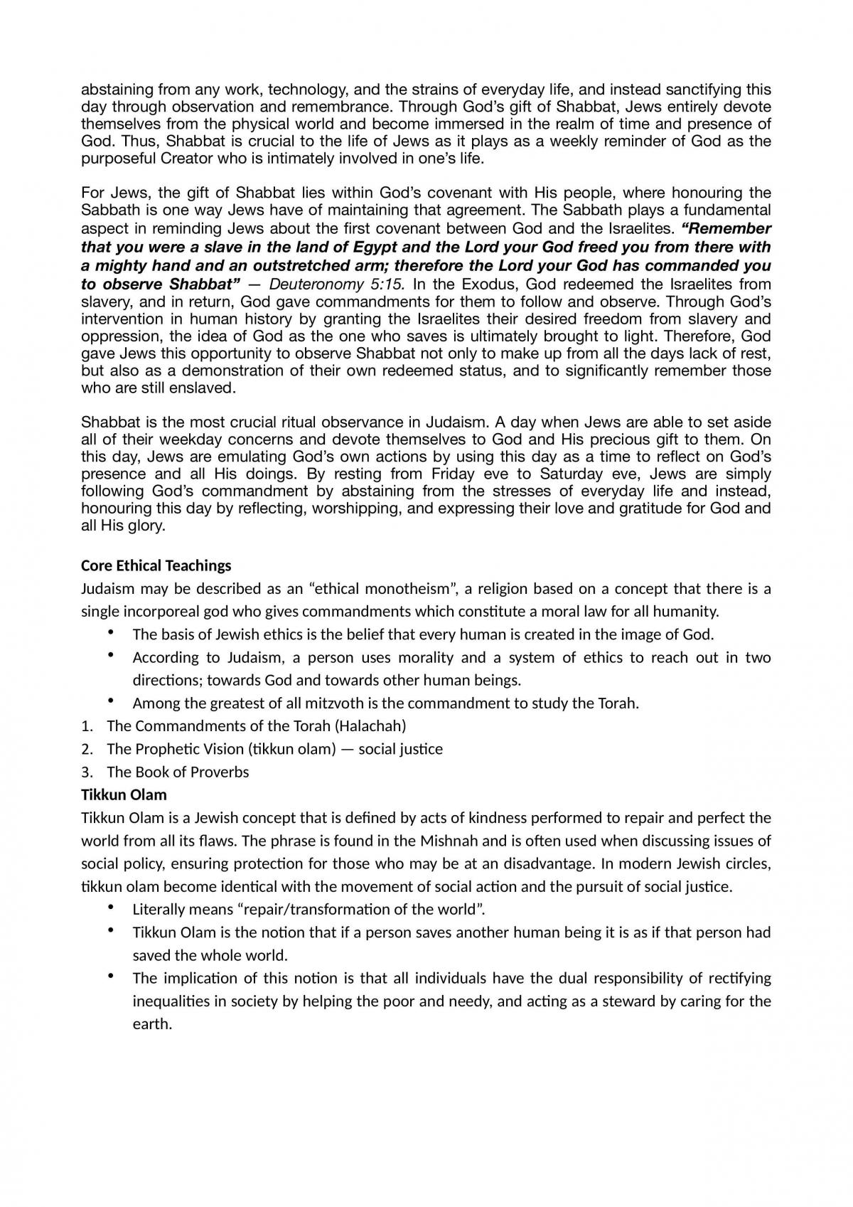 Studies of Religion II Preliminary | Studies of Religion II - Year 11 ...