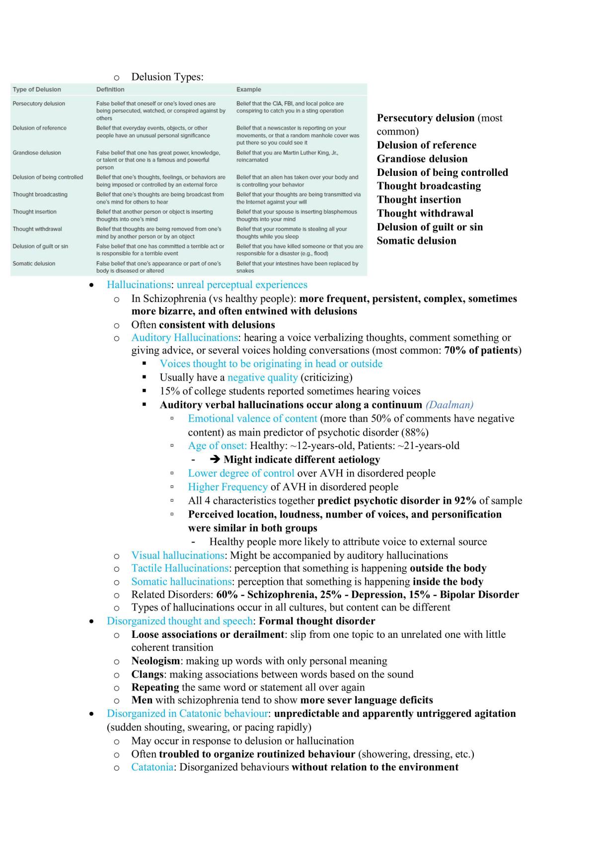 Adult Psychopathology Review | PSYCHOL 3310 - Adult Psychopathology ...