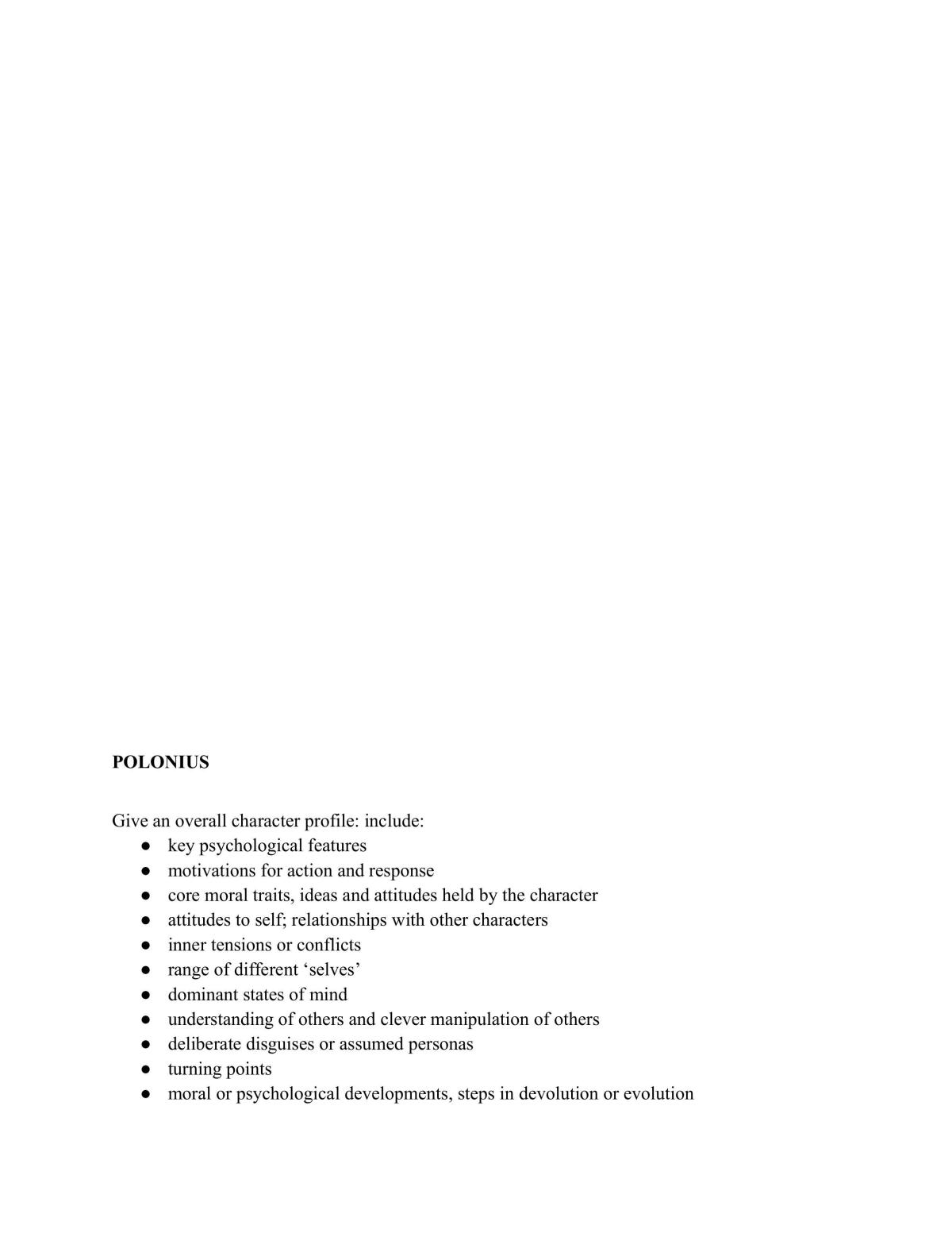Hamlet complete study notes | Literature in English H2 - GCE A Level ...