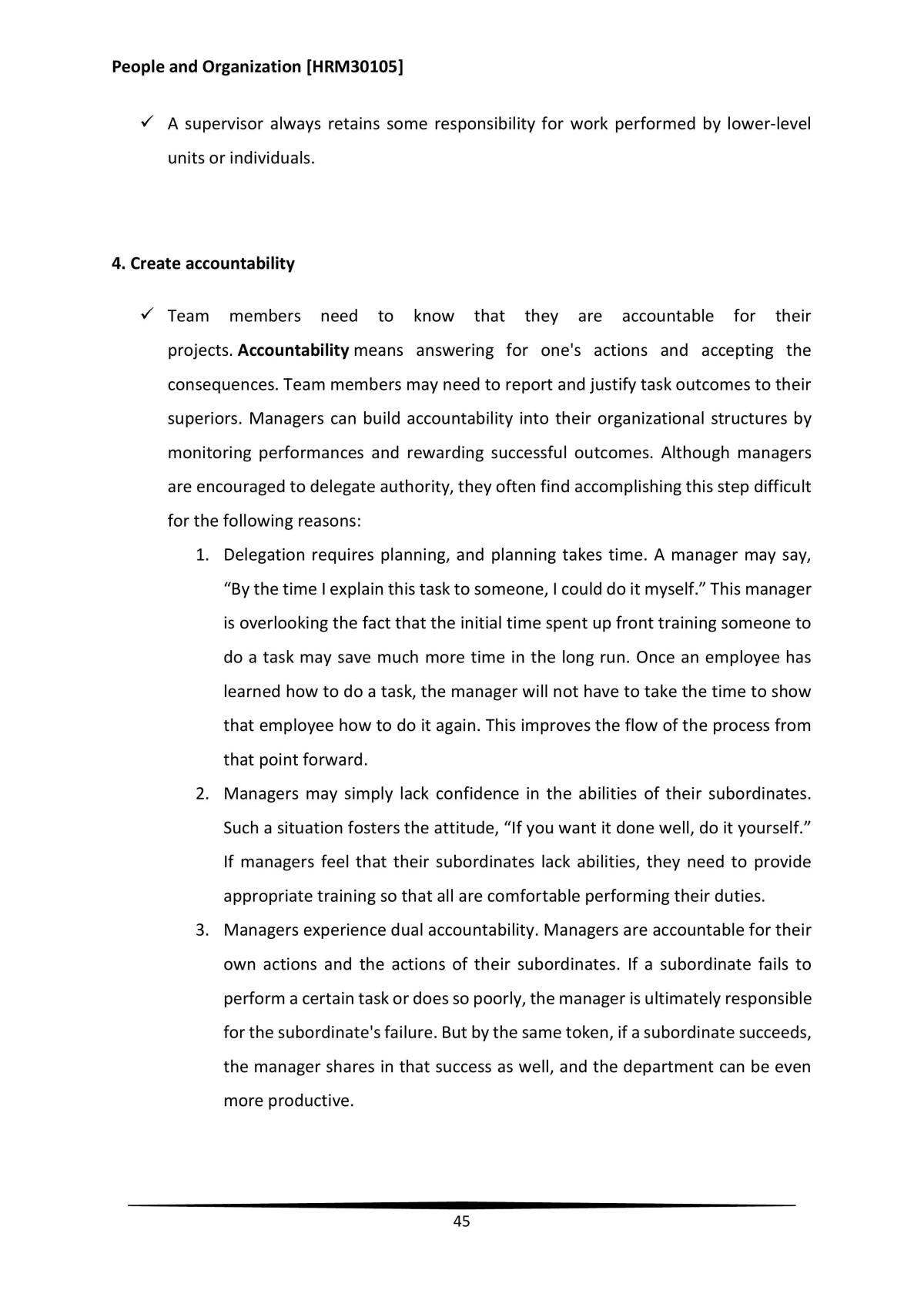 People and Organisation Complete Study Notes | HRM30105 - People and ...