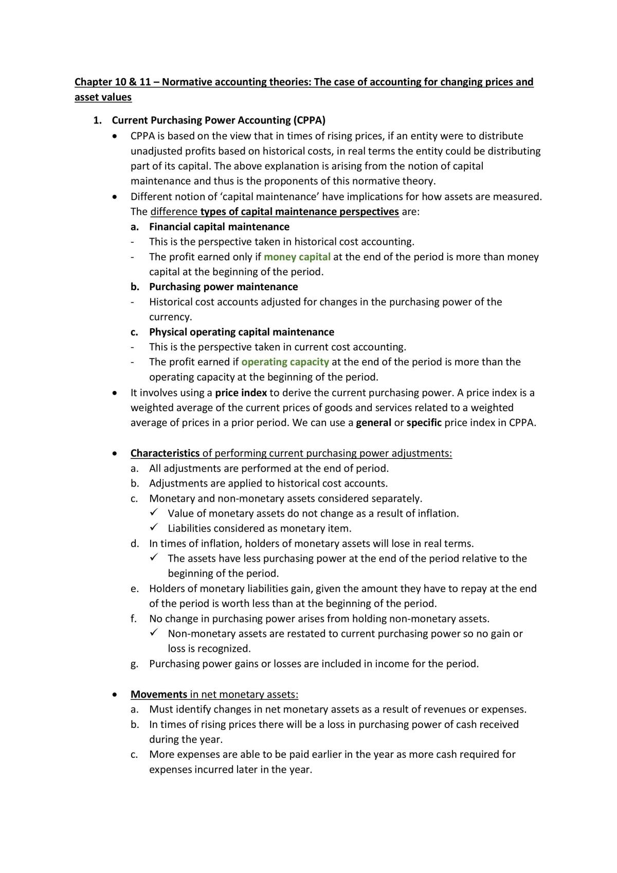 Accounting Theory & Practice Final Exam Notes | BBFA4034 - Accounting ...