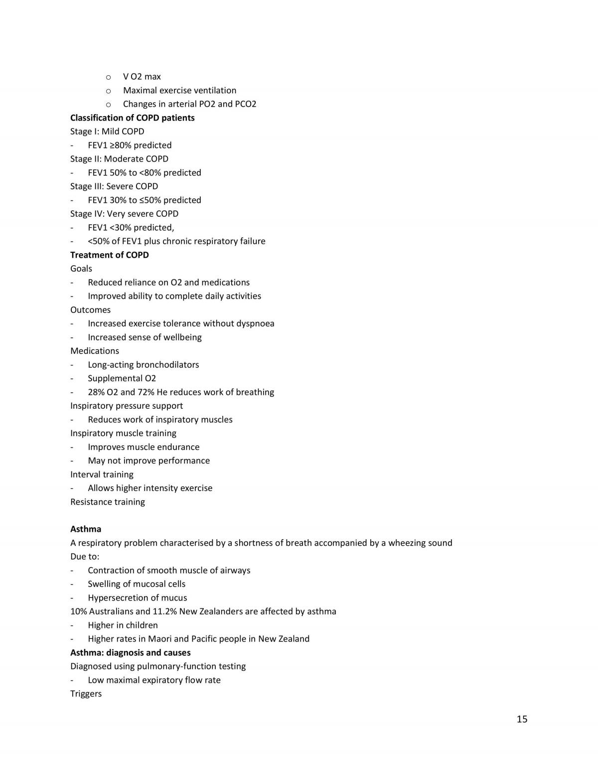 Foundations of Exercise and Sport Science Study notes | EXSS1010 ...