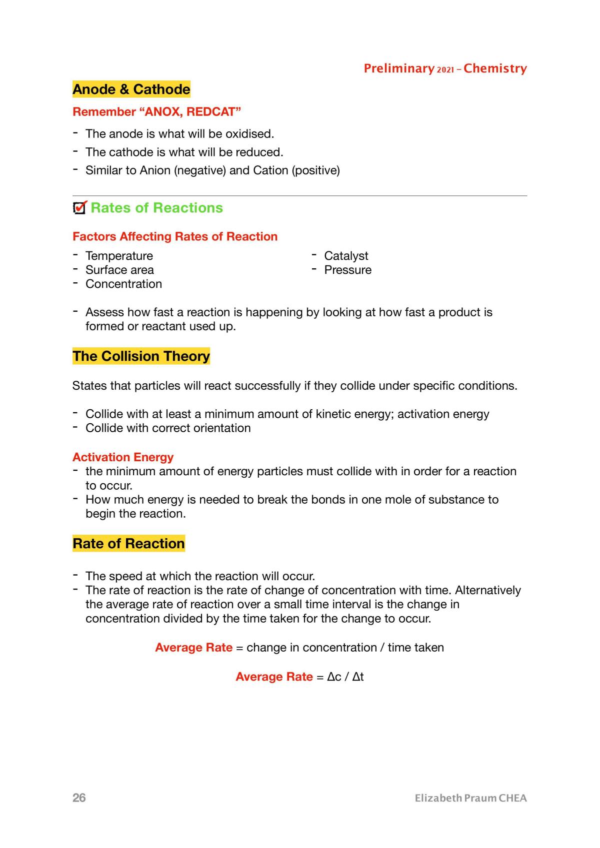 Chemistery Complete Notes With Diagrams | Chemistry - Year 11 HSC ...
