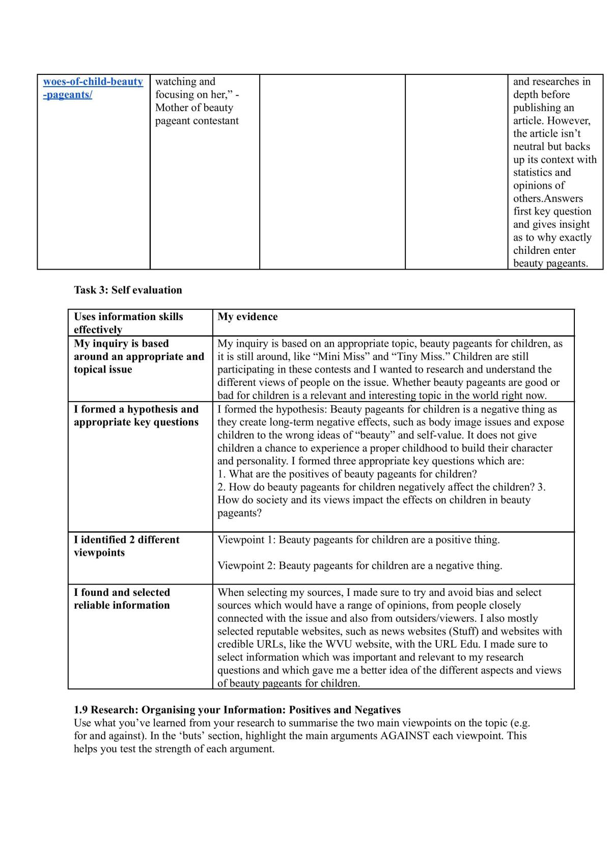 English Report | English - Level 1 NCEA | Thinkswap
