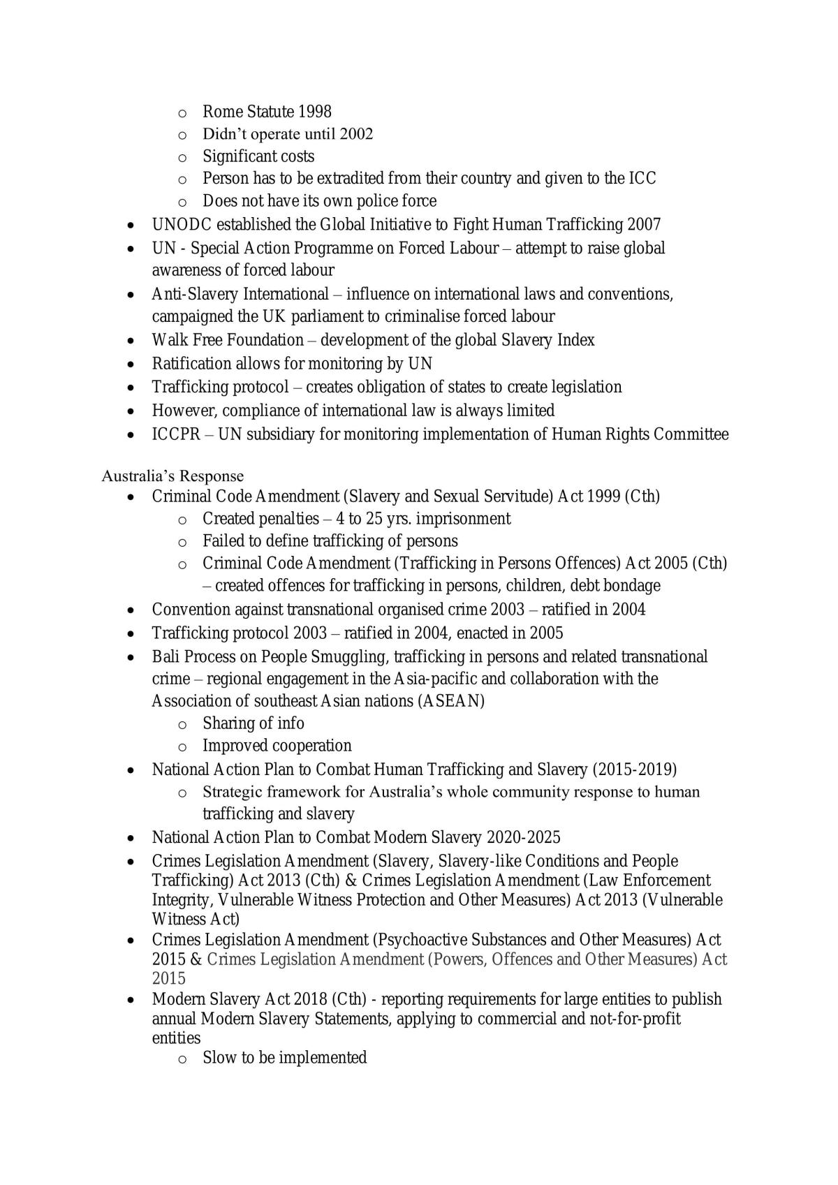 Year 12 Legal Studies Core Unit Complete Study Notes | Legal Studies ...