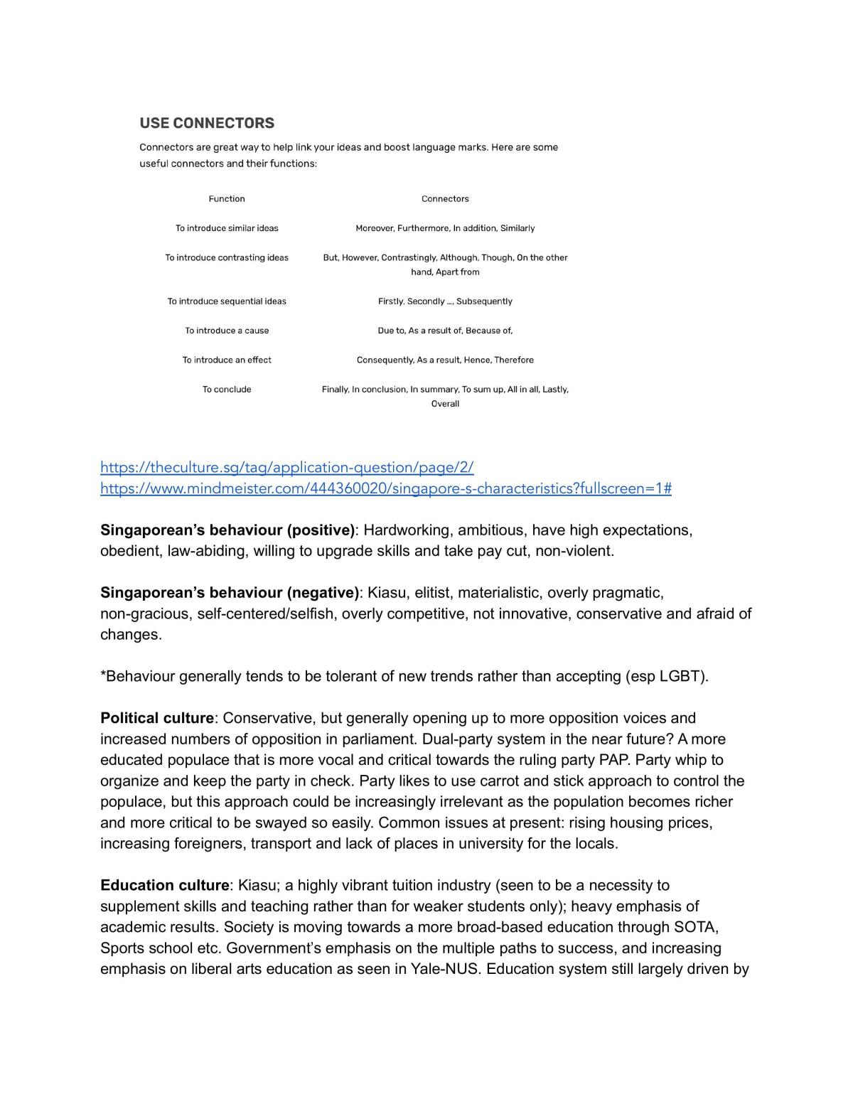 Comprehension + Summary + AQ Notes | General Paper H1 - GCE A Level ...