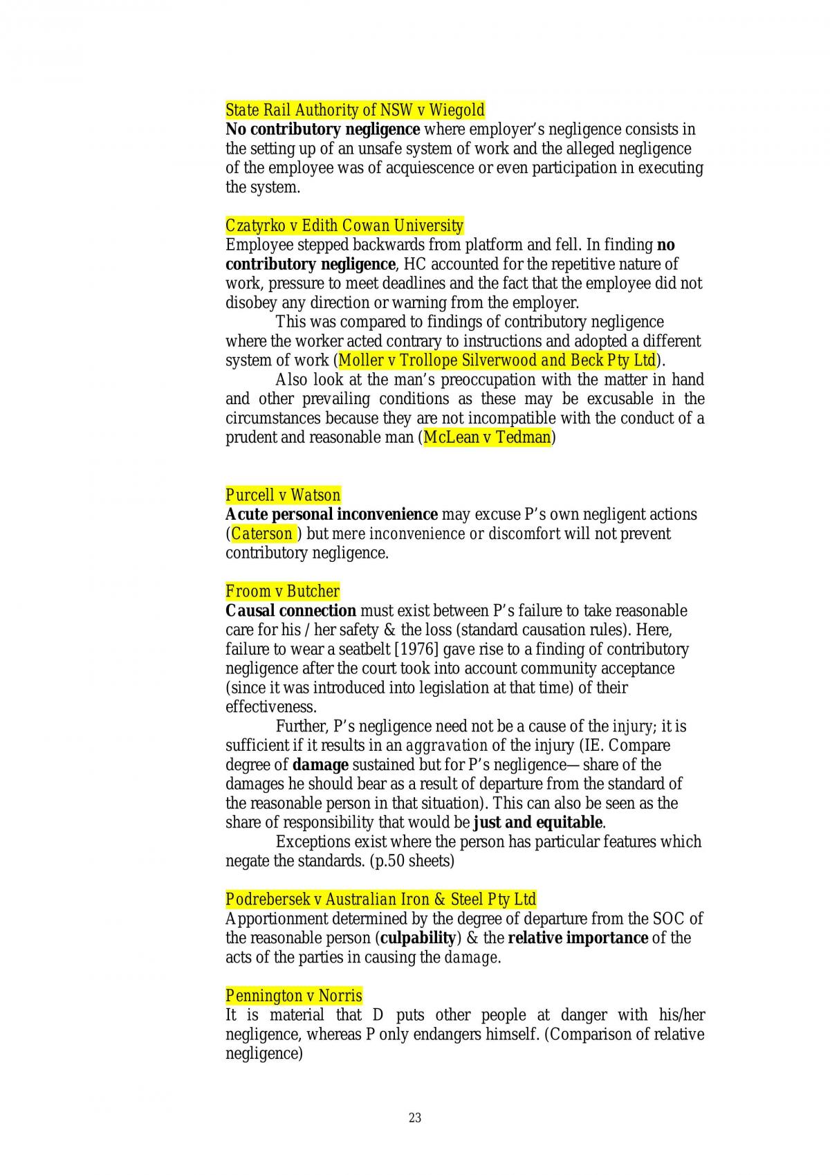 Complete Notes For The Course Offered At Unsw, As Of 2006 | LAWS1052 ...