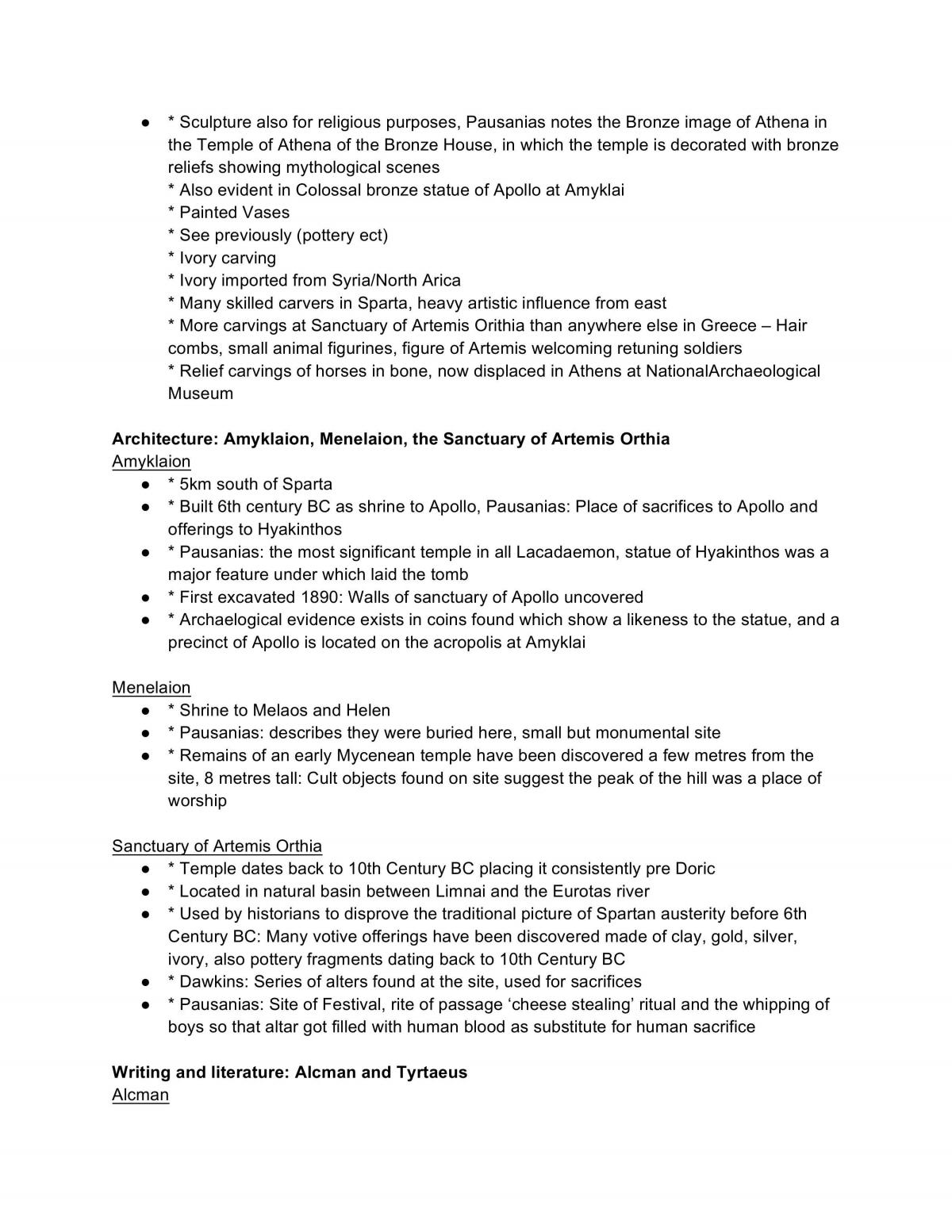 Full Notes Sparta (Society Study) | Ancient History - Year 12 HSC ...