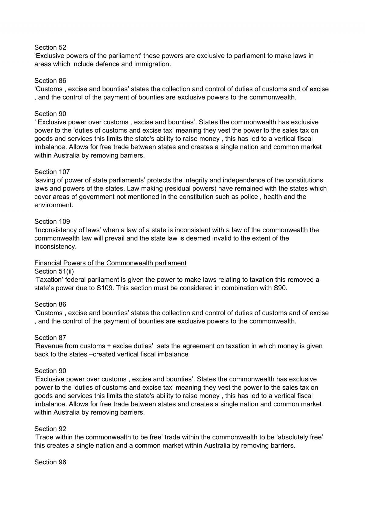 Politics and Law Semester 1 Year 12 Complete Syllabus Notes | Politics ...