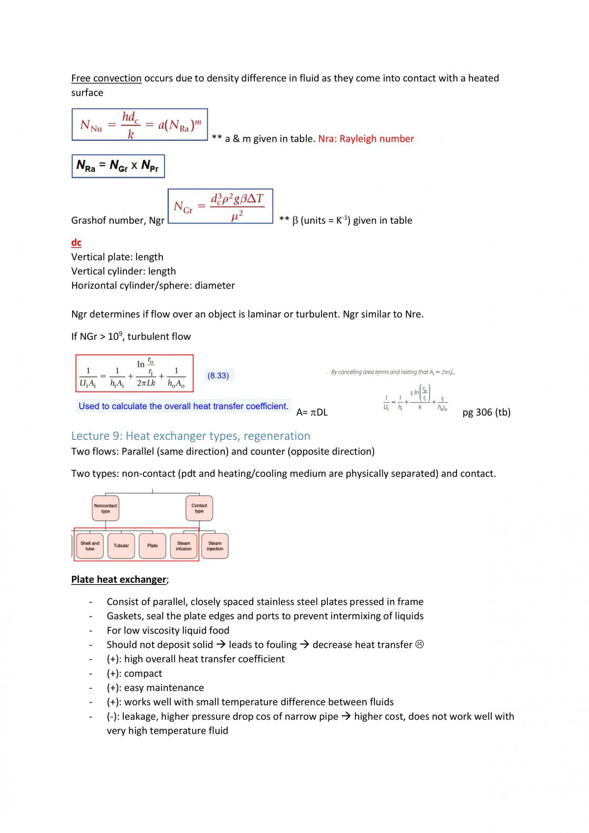 Fundamentals of Food Engineering Full Notes | FST1103 - Fundamentals of ...