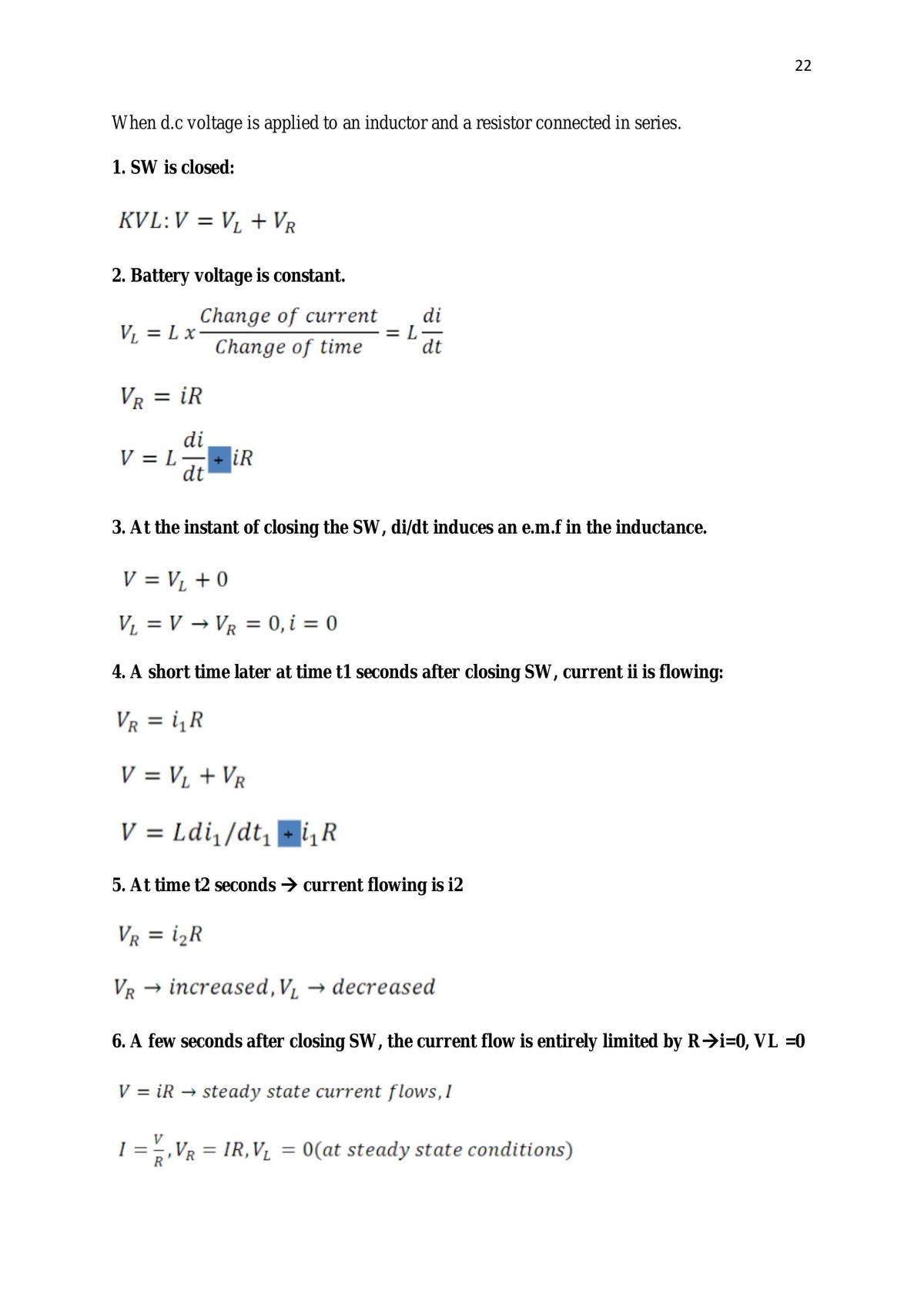 Electric Circuit II notes | EED1134 - Electric Circuits II - UOW ...