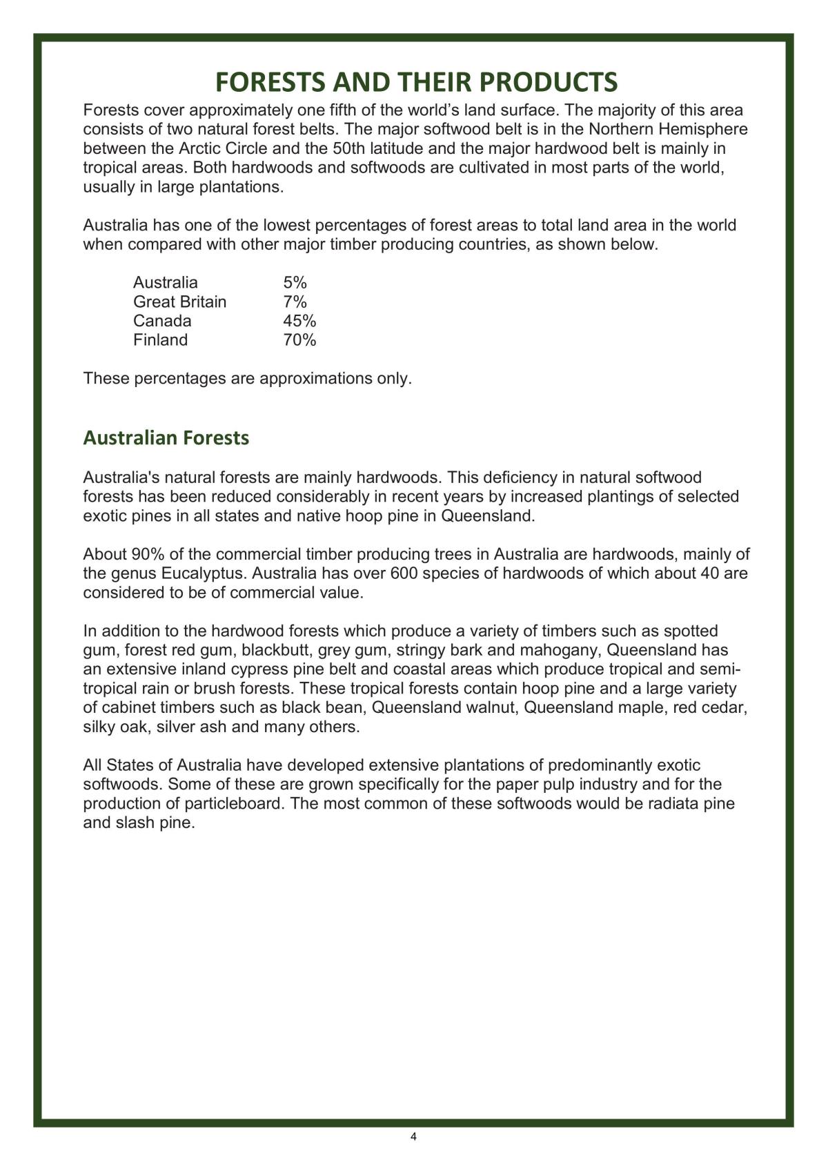 Industrial Technology Notes Timber | Industrial Technology - Year 12 ...
