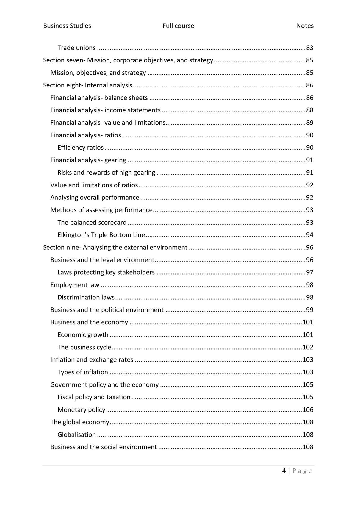 Business textbook notes | Business - A Level A Levels AQA | Thinkswap
