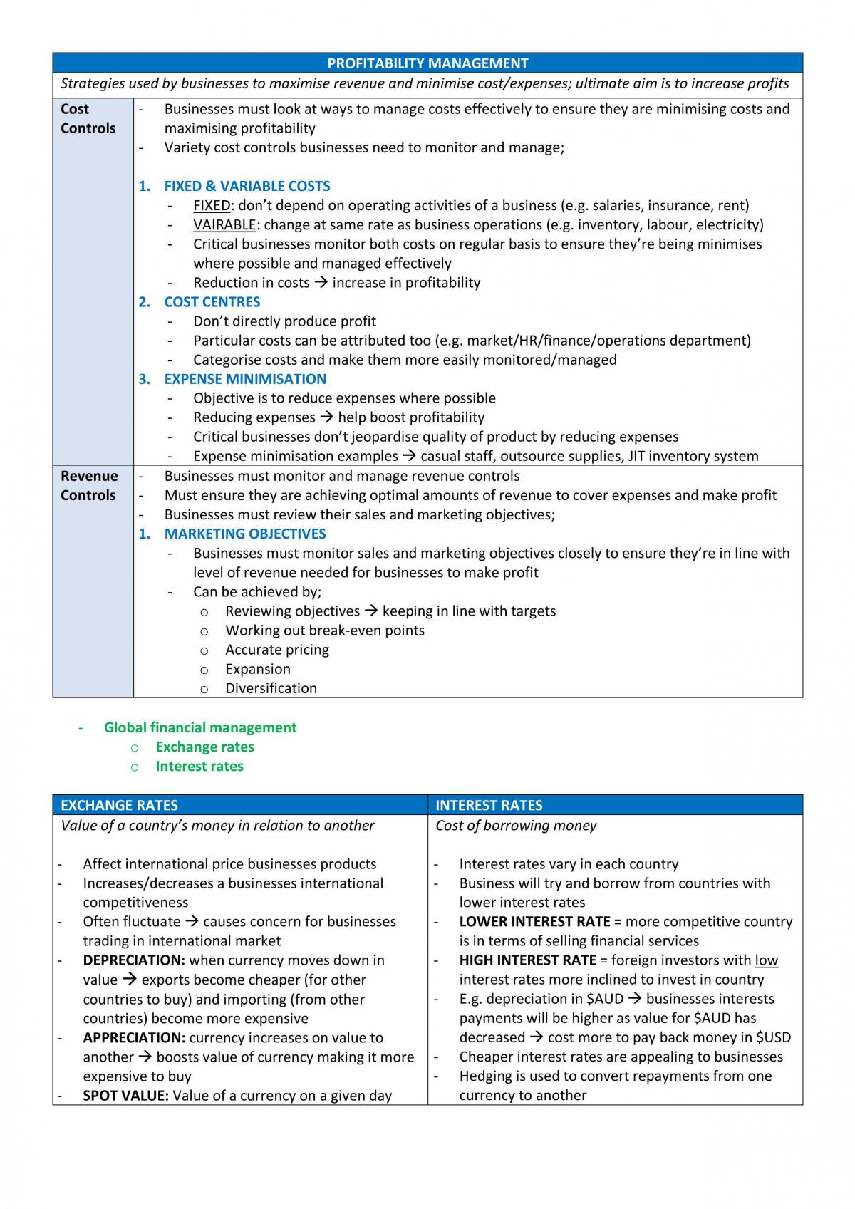 Business Studies Complete Syllabus Notes 2018 | Business Studies - Year ...