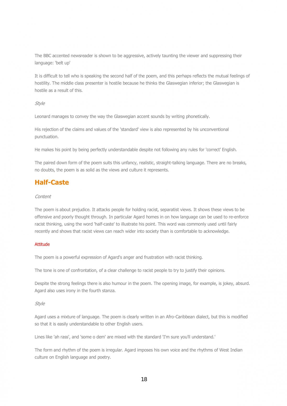 AQA GCSE English Language - Fundamental study notes | English Language ...