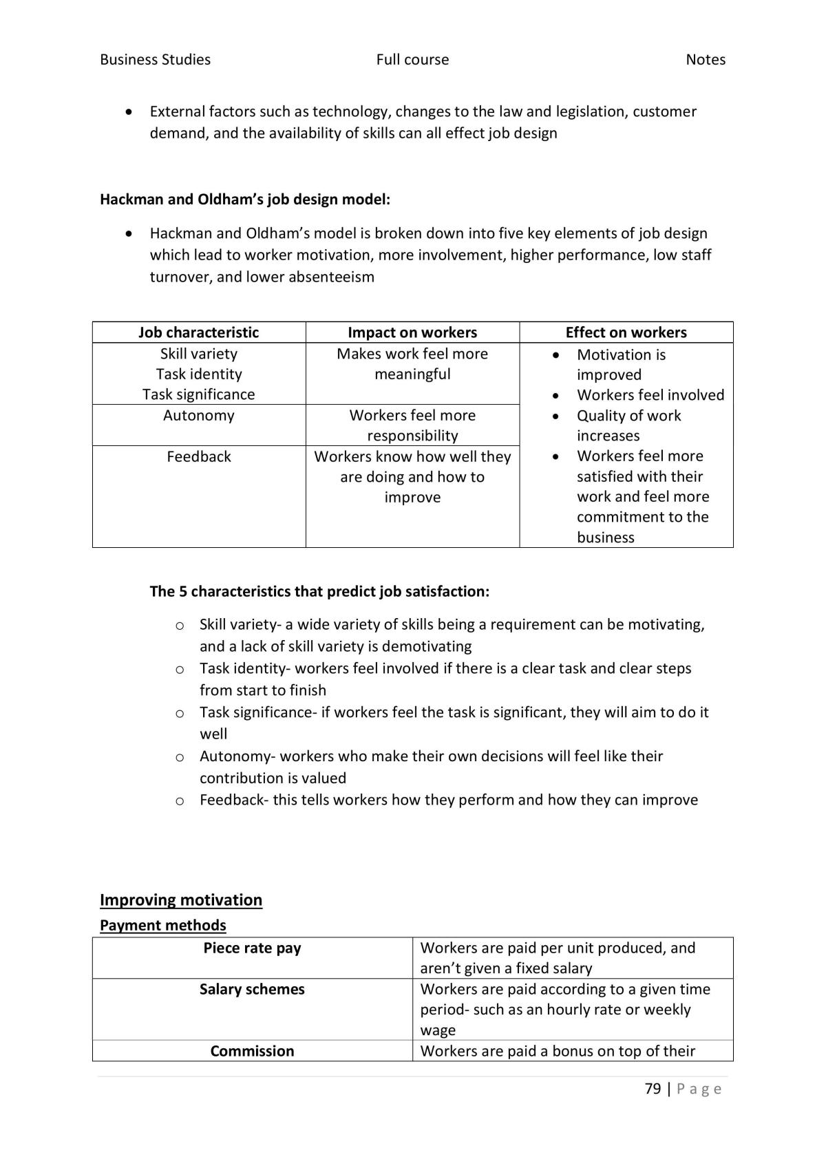 Business textbook notes | Business - A Level A Levels AQA | Thinkswap
