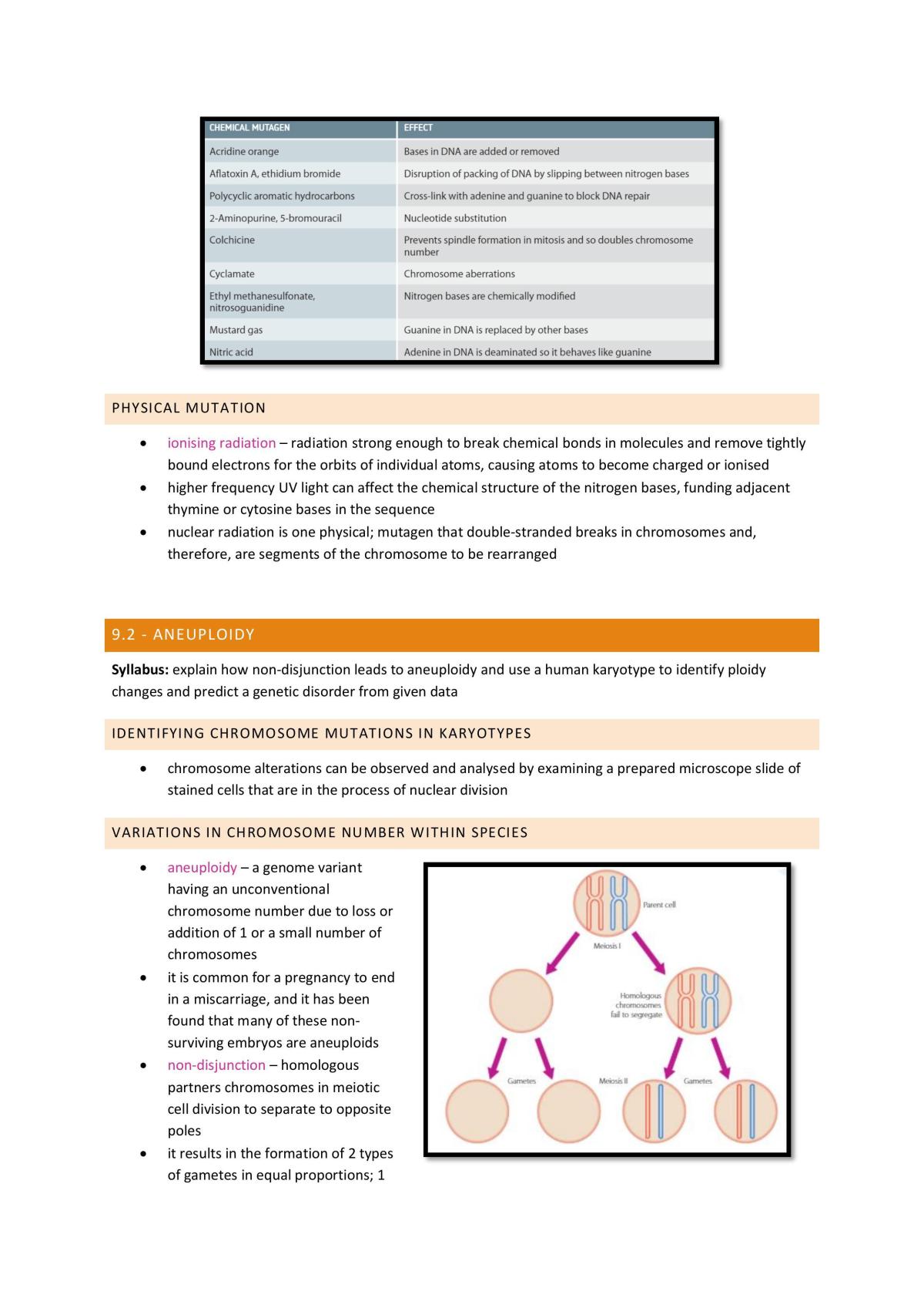 Biology Year 12 Units 3 and 4 Summary Notes | Biology - Year 12 QCE ...