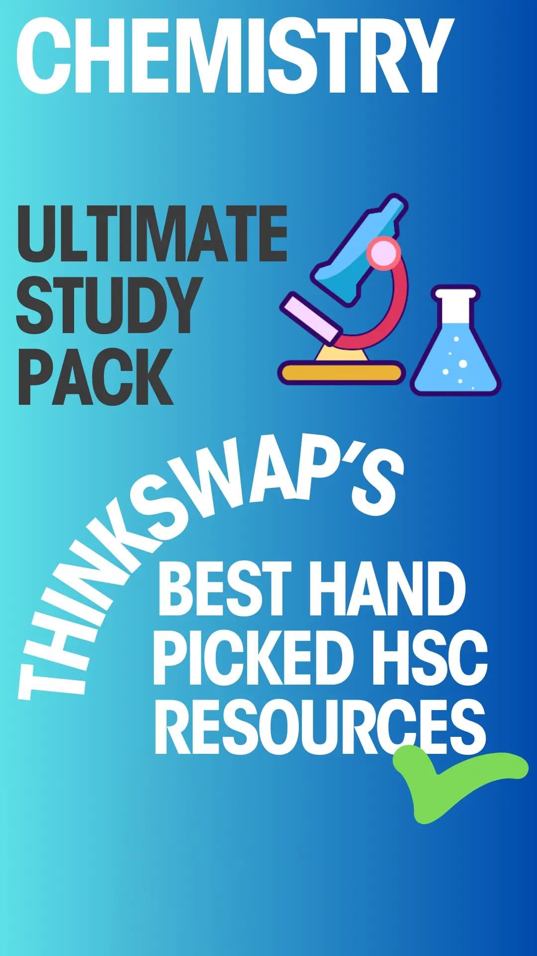 HSC Chemistry Ultimate HSC Prep Pack 2026 | Chemistry - Year 12 HSC ...